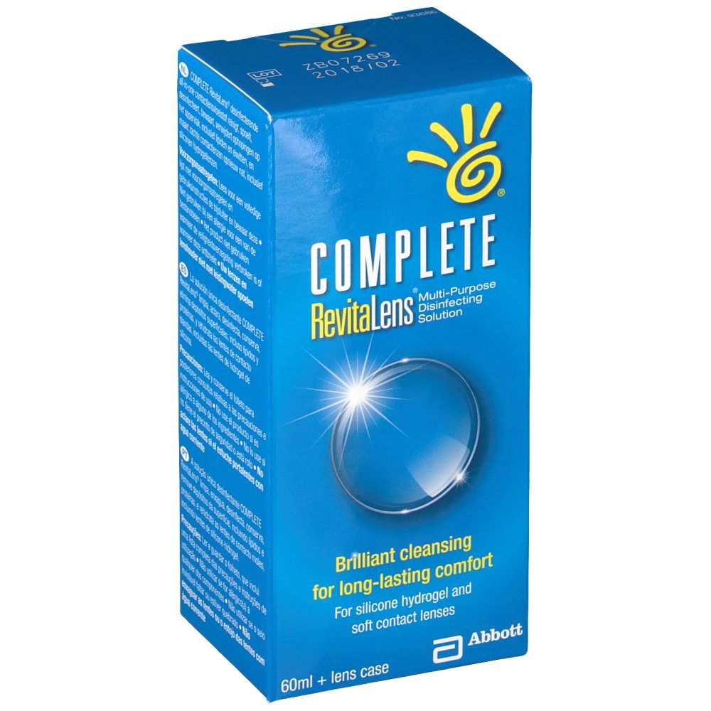 Abbott Complete RevitaLens Multi-Purpose Disinfecting Solution 60 ml ...