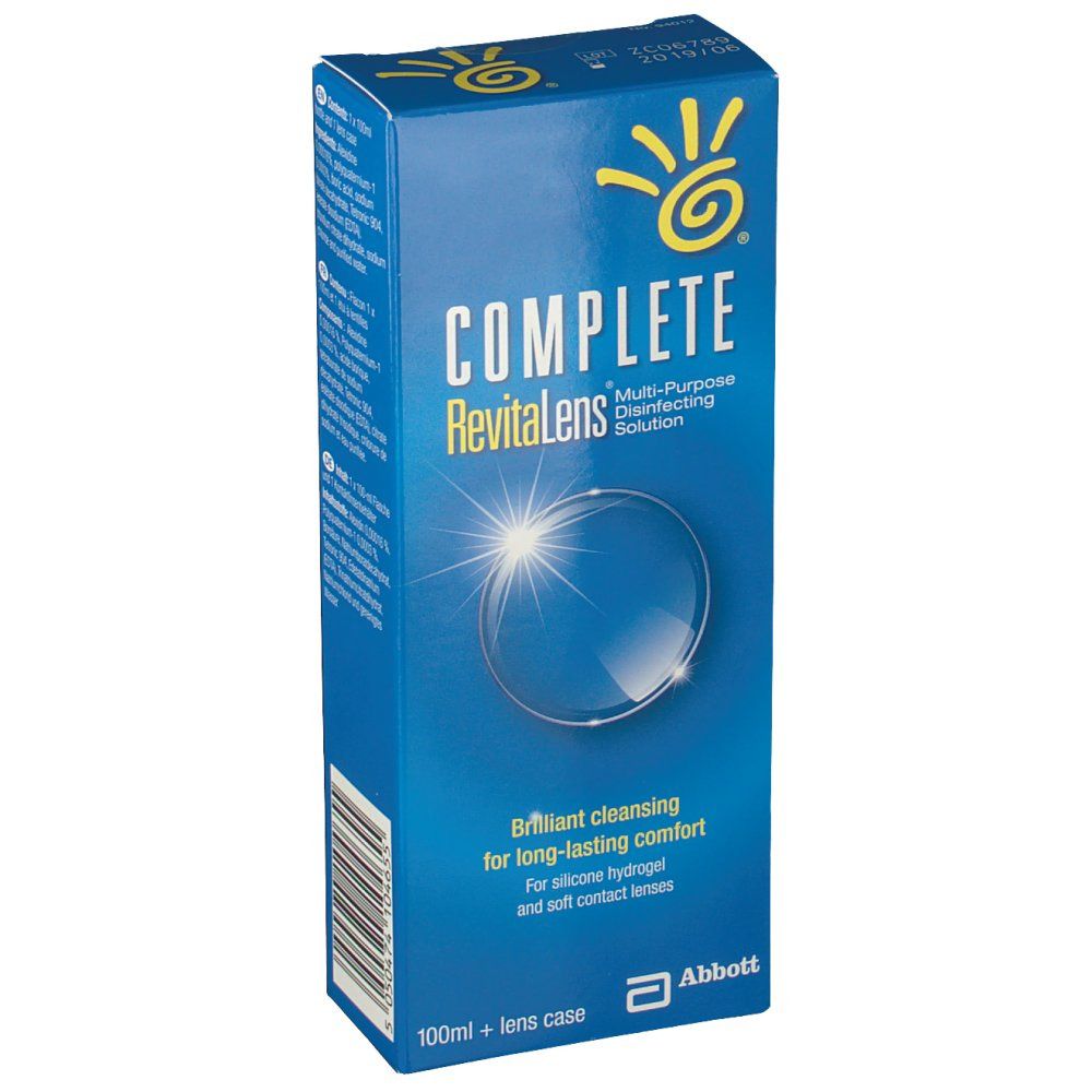 Complete RevitaLens Multi-purpose disinfecting solution 100 ml ...
