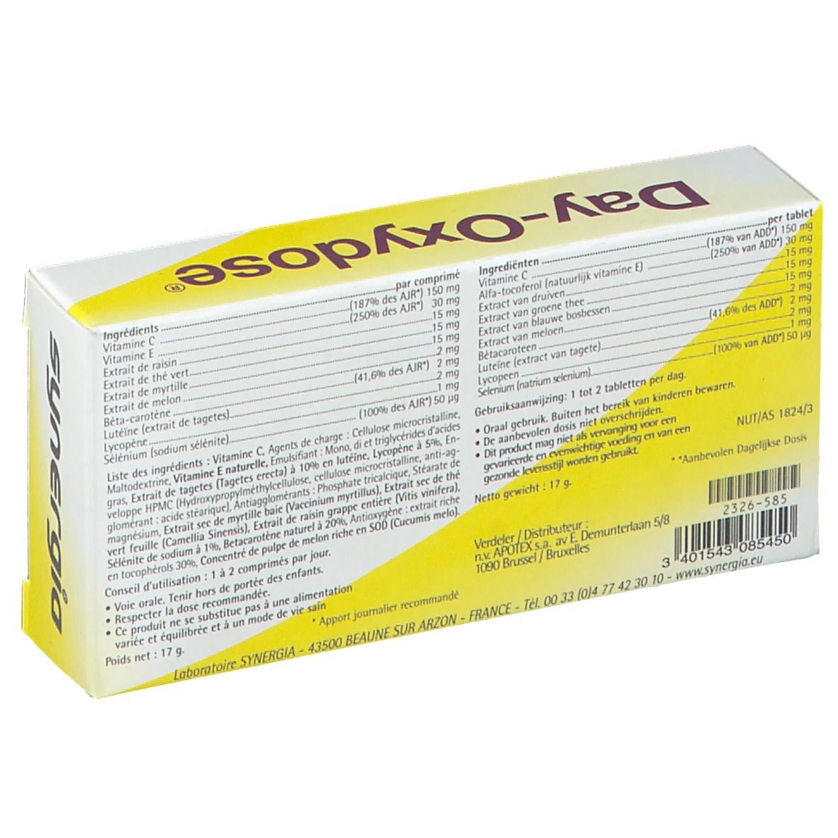 synergia Day-Oxydose® 30 pc(s) - Redcare Pharmacie