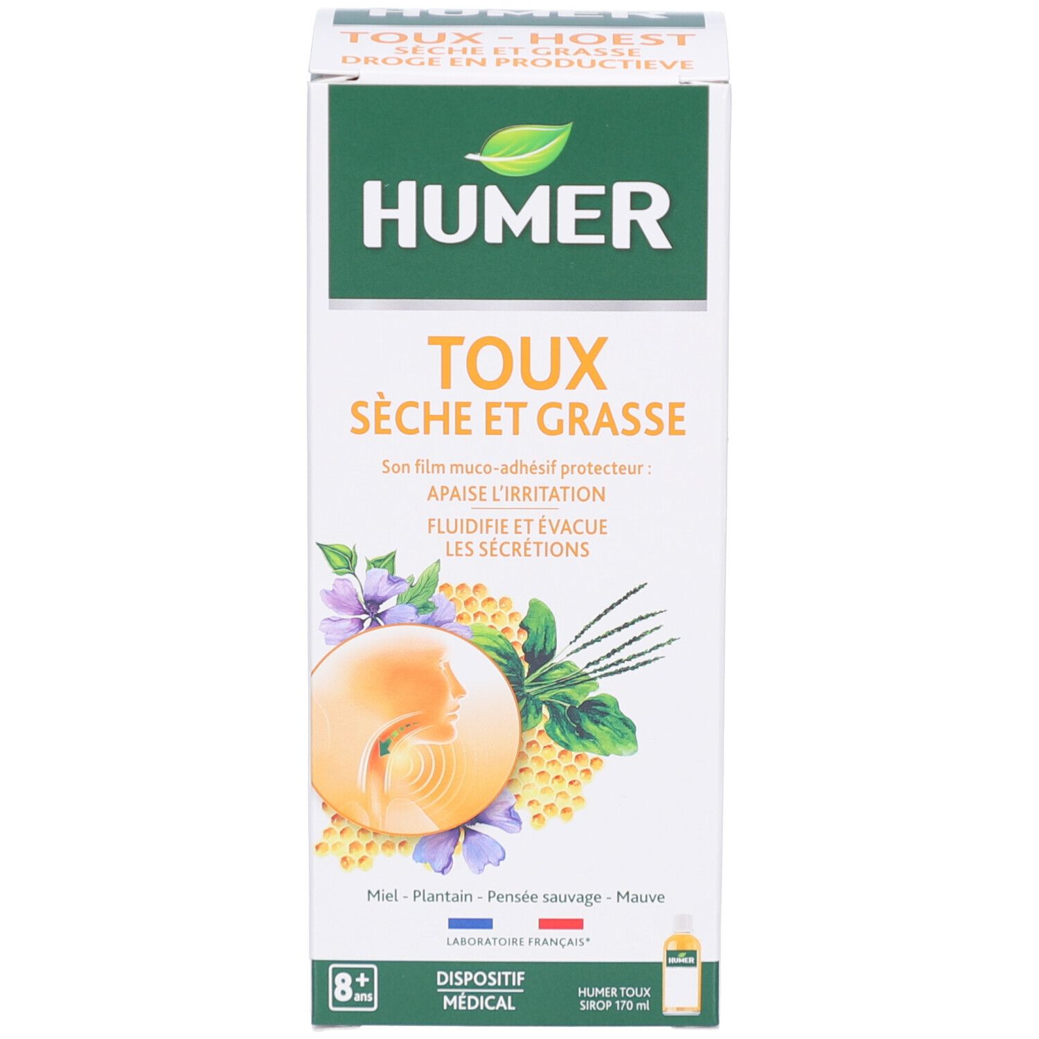 HUMER Toux 170 ml - Redcare Pharmacie