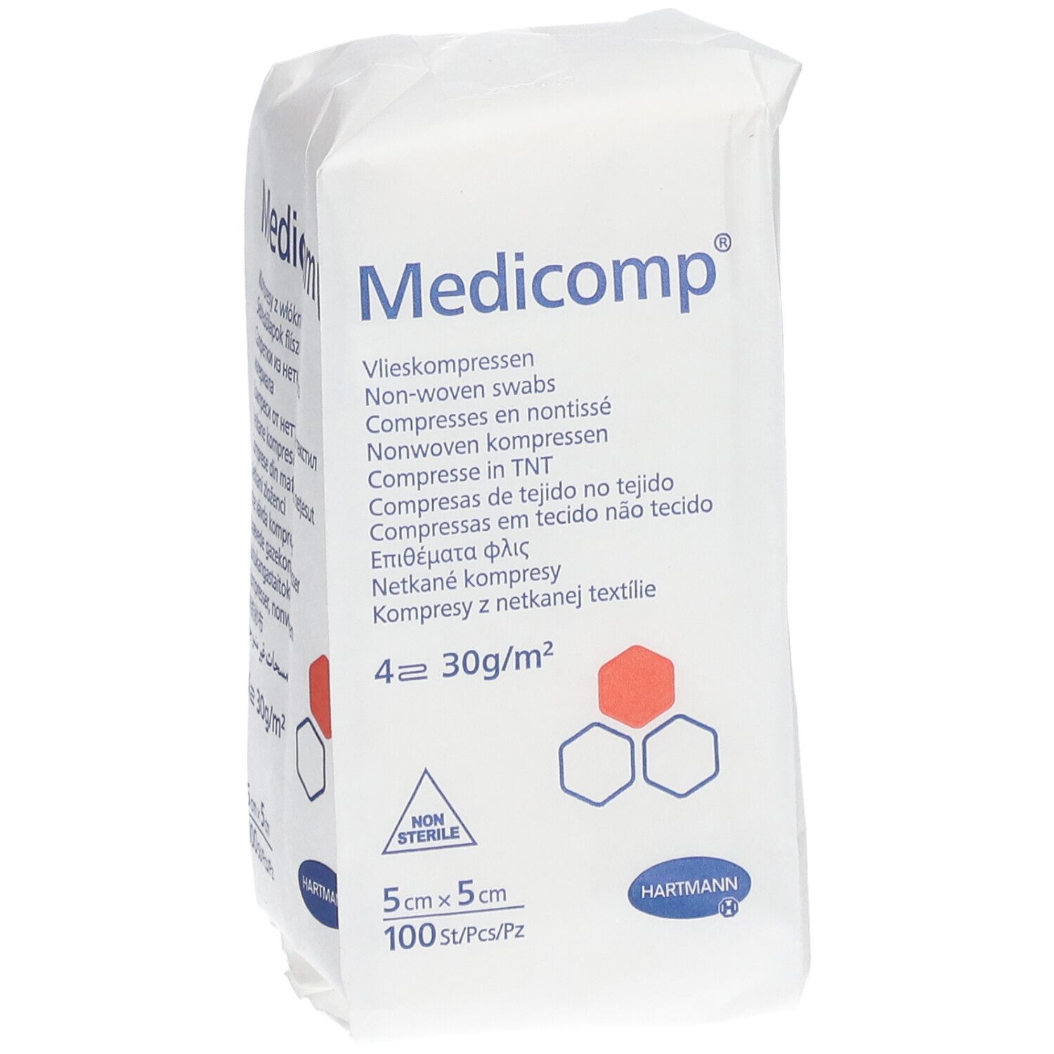 Hartmann Medicomp® 5 x 5 cm 100 pc(s) - Redcare Pharmacie