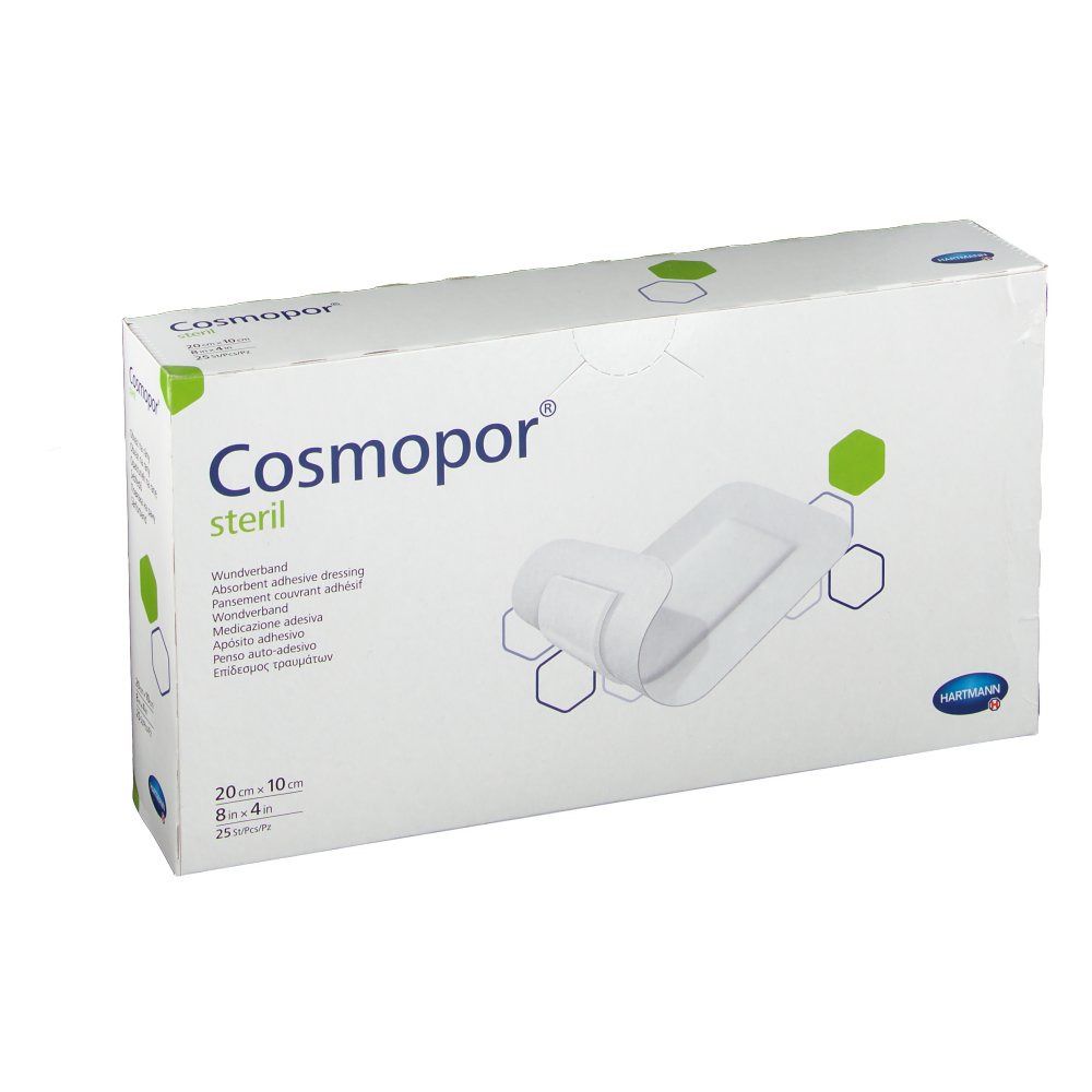 Cosmopor® stéril 20 cm x 10 cm 25 pc(s) - Redcare Pharmacie