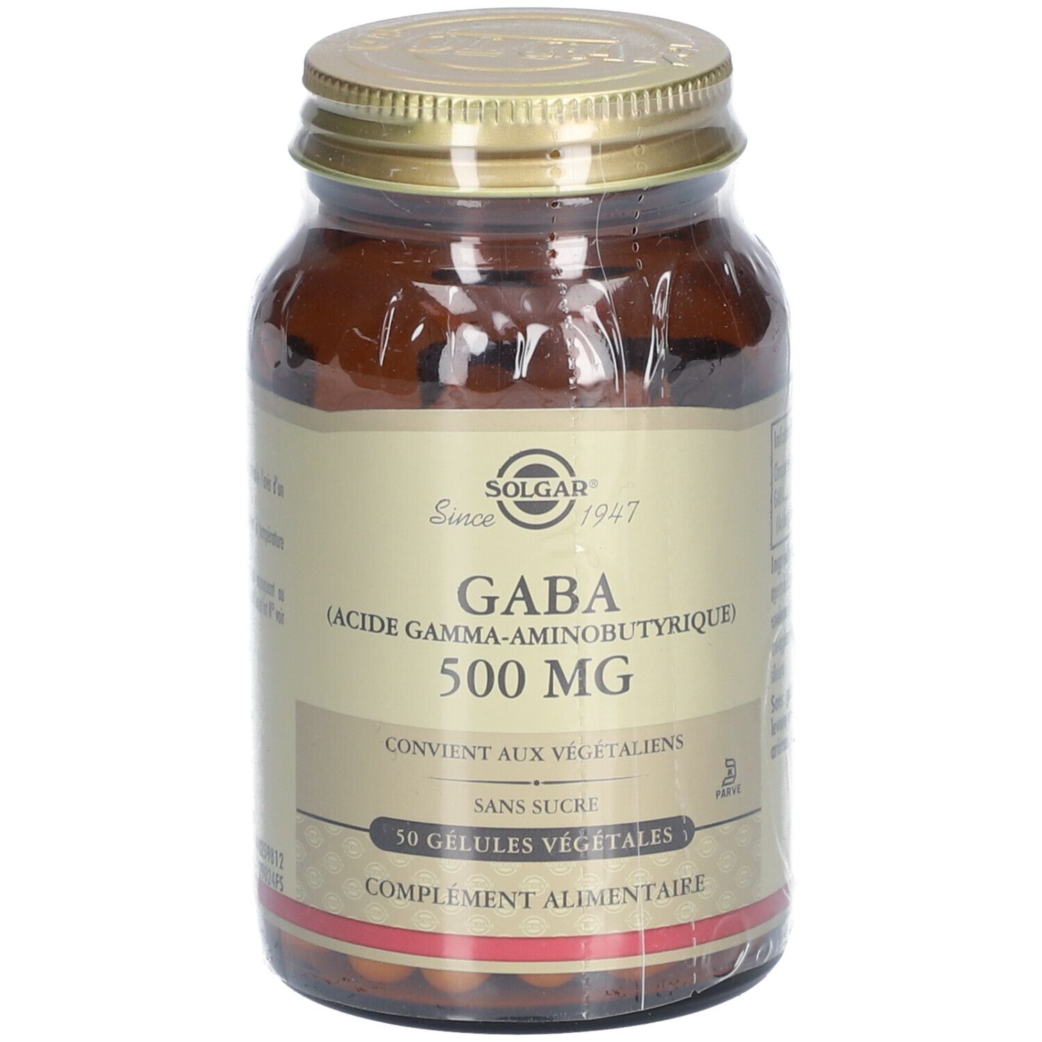 SOLGAR GABA 500 mg 50 pc(s) - Redcare Pharmacie