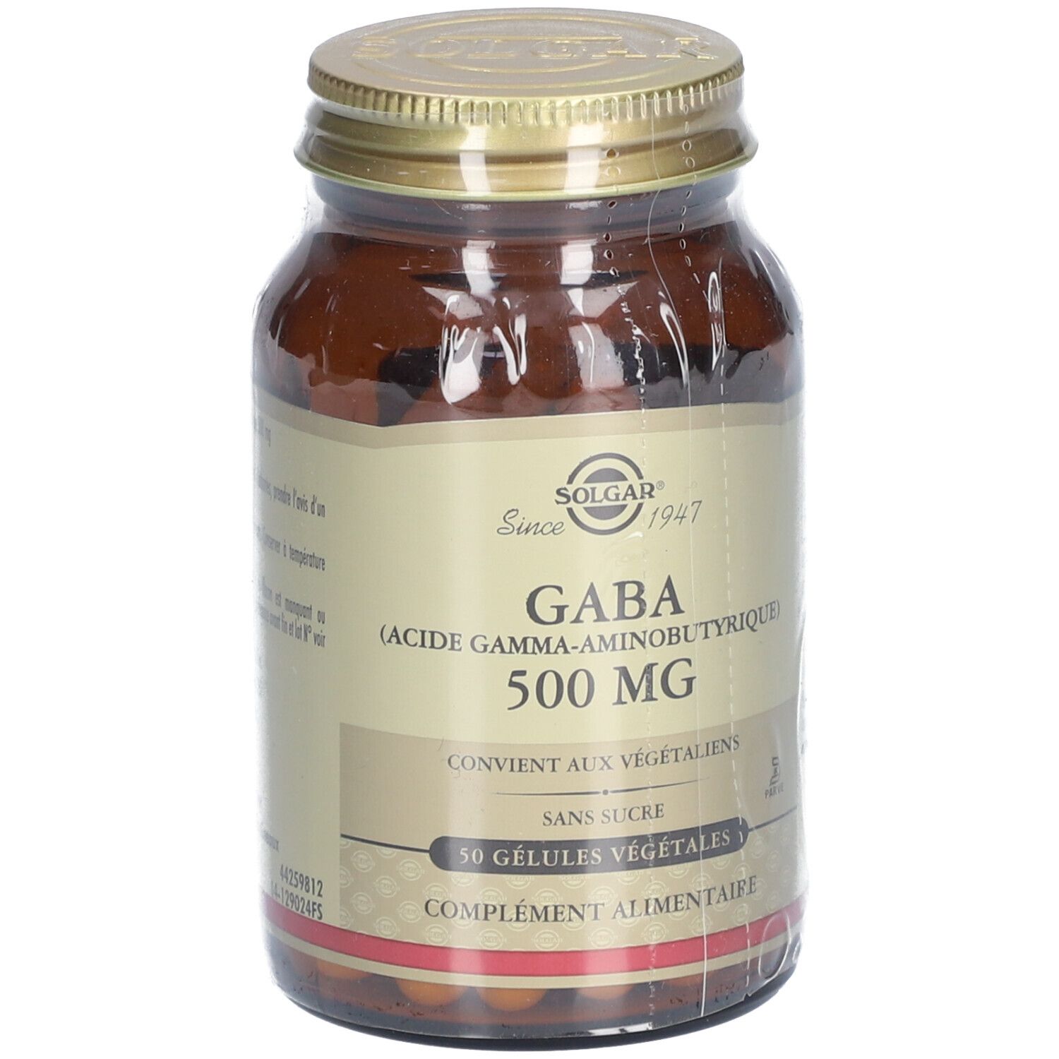 SOLGAR GABA 500 mg 50 pc(s) - Redcare Pharmacie
