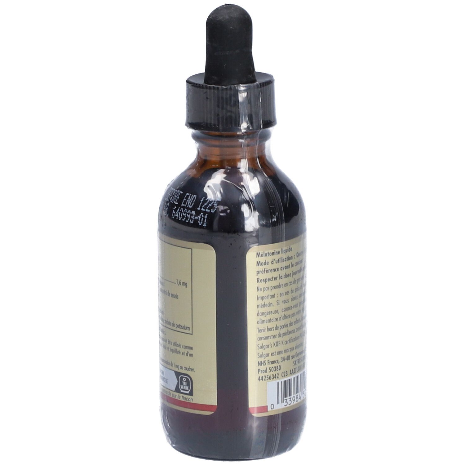 SOLGAR Mélatonine liquide - Sommeil 59 ml - Redcare Pharmacie