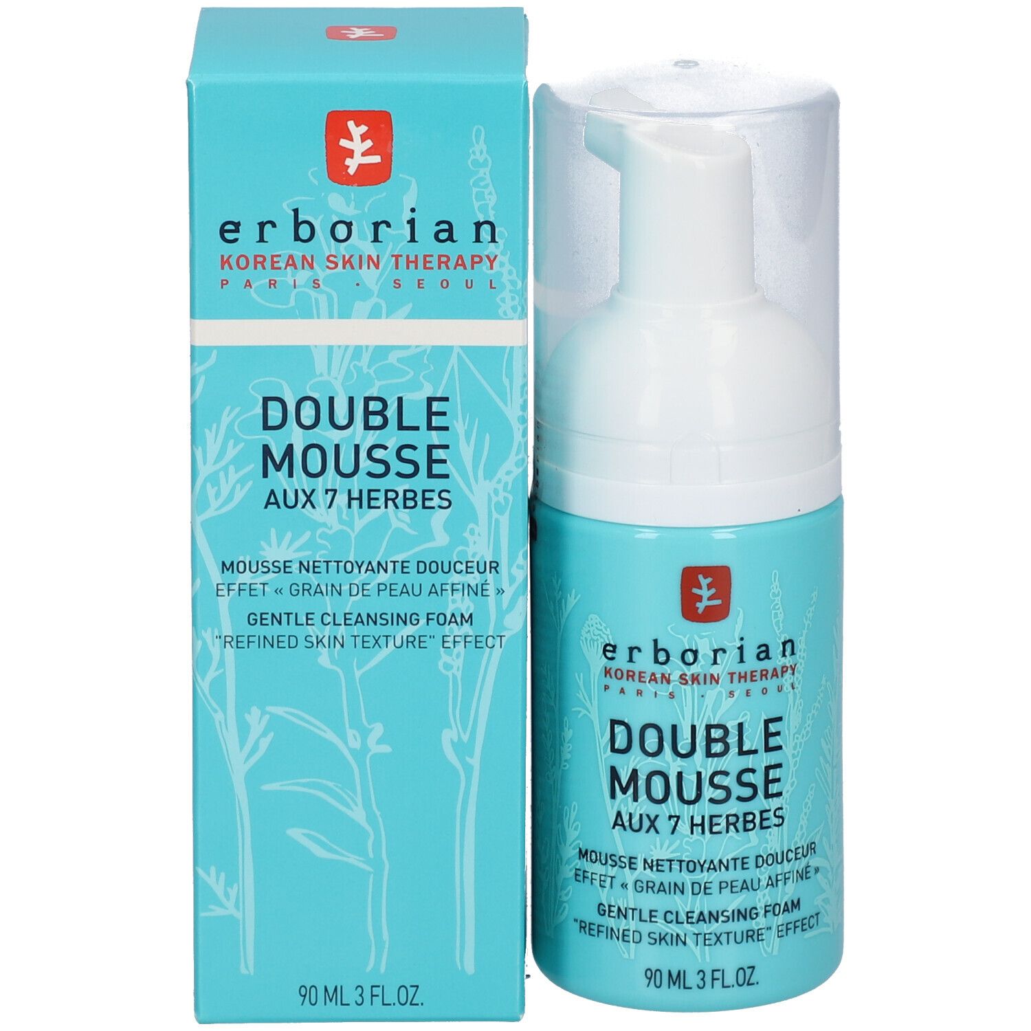 erborian Double Mousse aux 7 Herbes 90 ml - Redcare Pharmacie