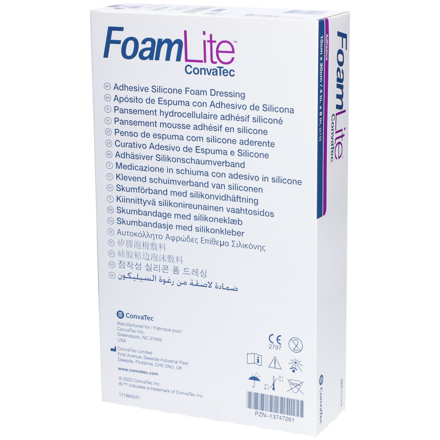 FOAM LITE - Pansement hydrocellulaire à absorption moyenne, adhésif ...