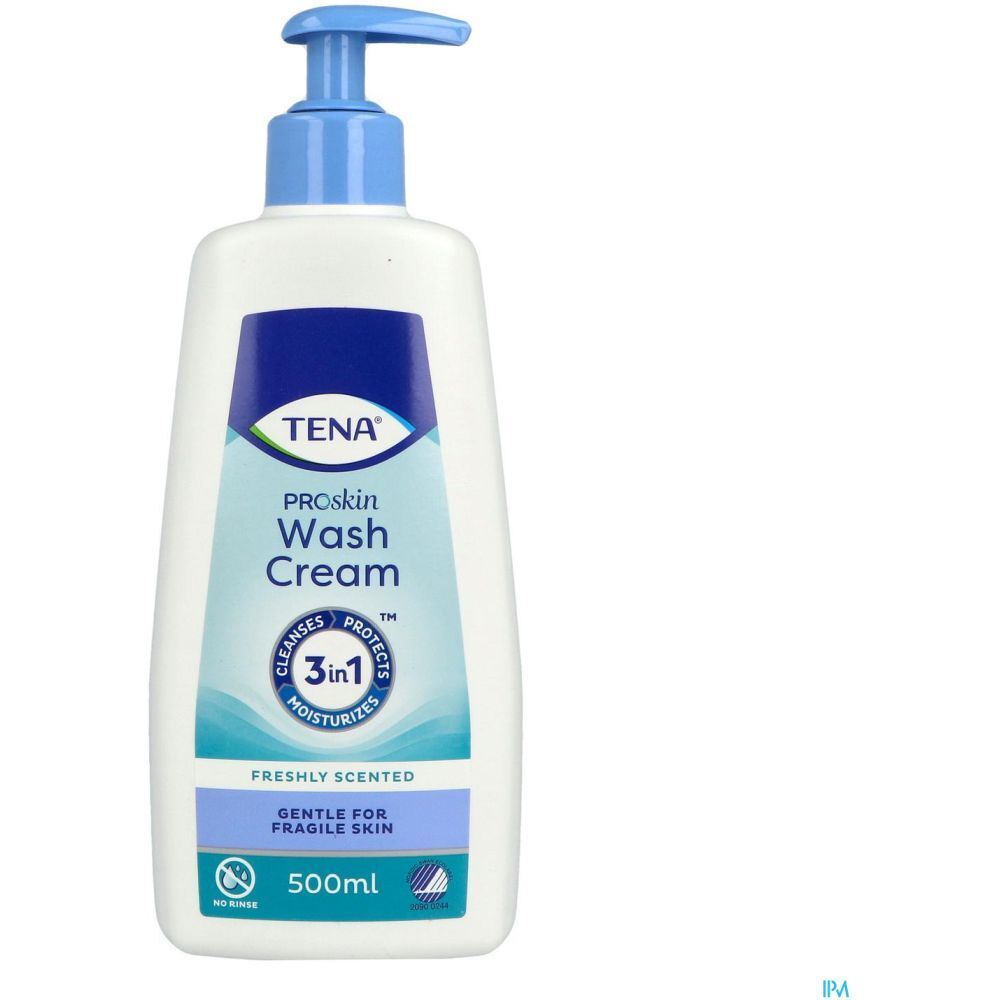 TENA WASH CREAM - Crème lavante sans rinçage. - fl 500 ml 500 ml ...