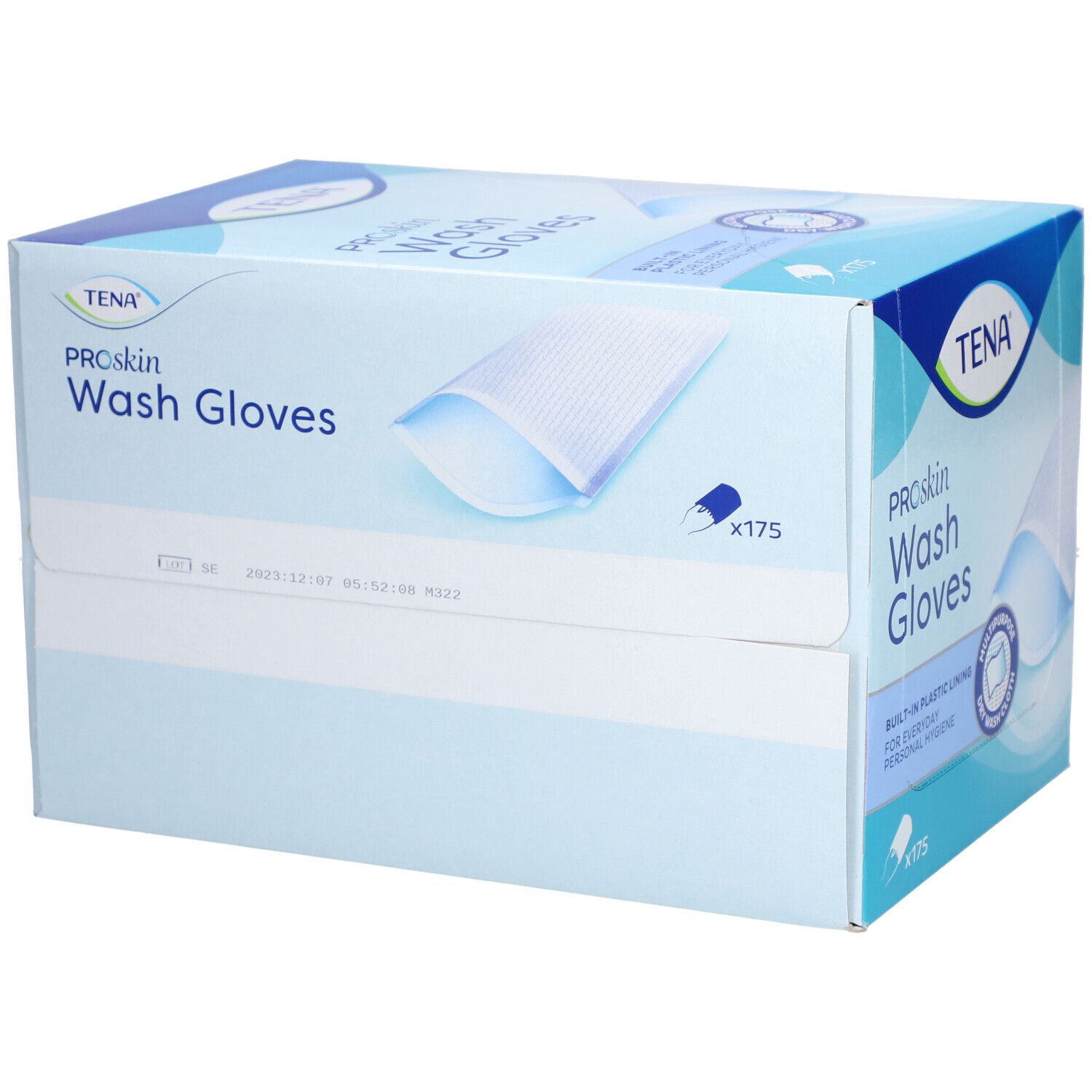 TENA Gant Wash avec film 175 pc(s) - Redcare Pharmacie