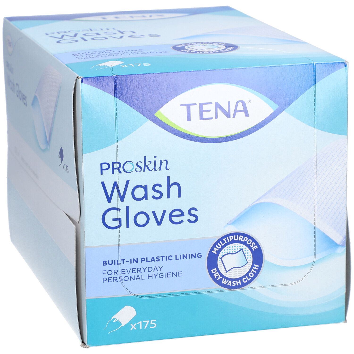 TENA Gant Wash avec film 175 pc(s) - Redcare Pharmacie
