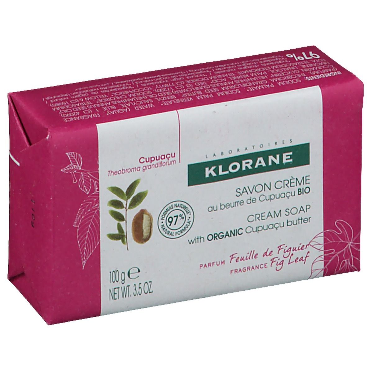 KLORANE Savon Crème Fleur de Figuier 100 g - Redcare Pharmacie