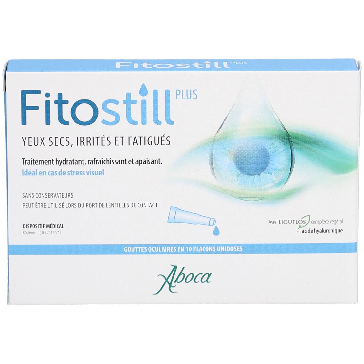 FITOSTILL PLUS GOUTTES OCULAIRES - 10 flacons unidoses rebouchables 10 ...