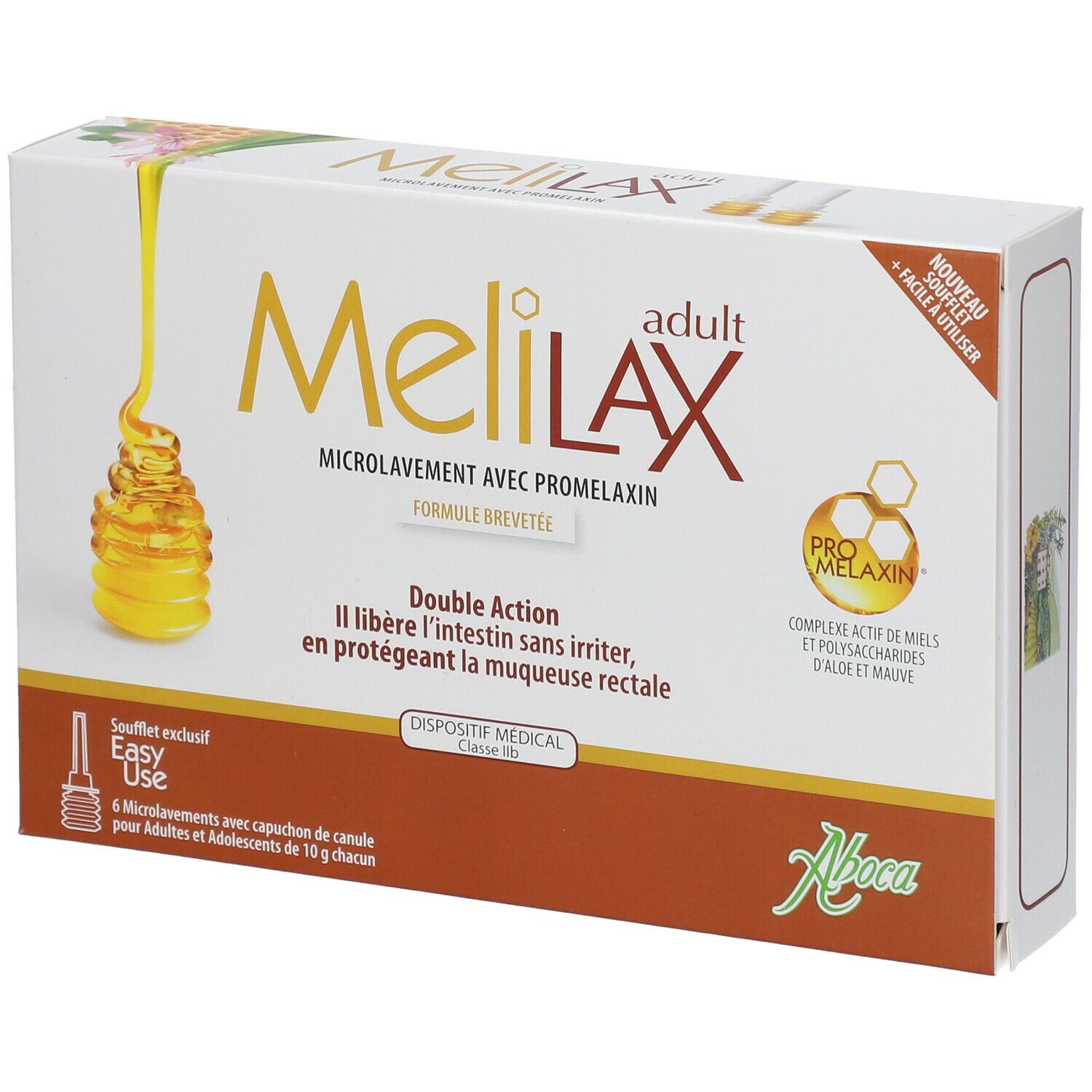 MELILAX ADULT - 6 microlavemets de 10 g 6 pc(s) - Redcare Pharmacie