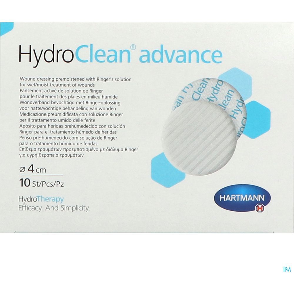 Hartmann HydroClean® advance rond 4 cm 10 pc(s) - Redcare Pharmacie