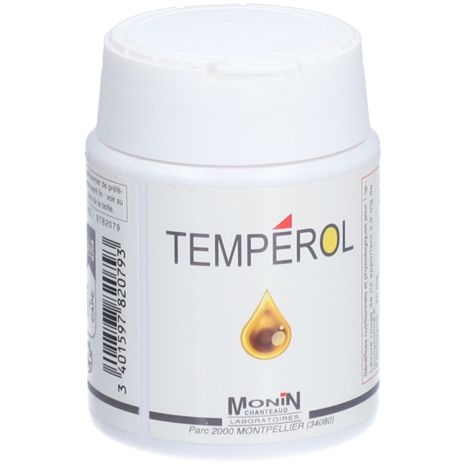 TEMPÉROL - Comprimé, complément alimentaire à base de levure de riz ...