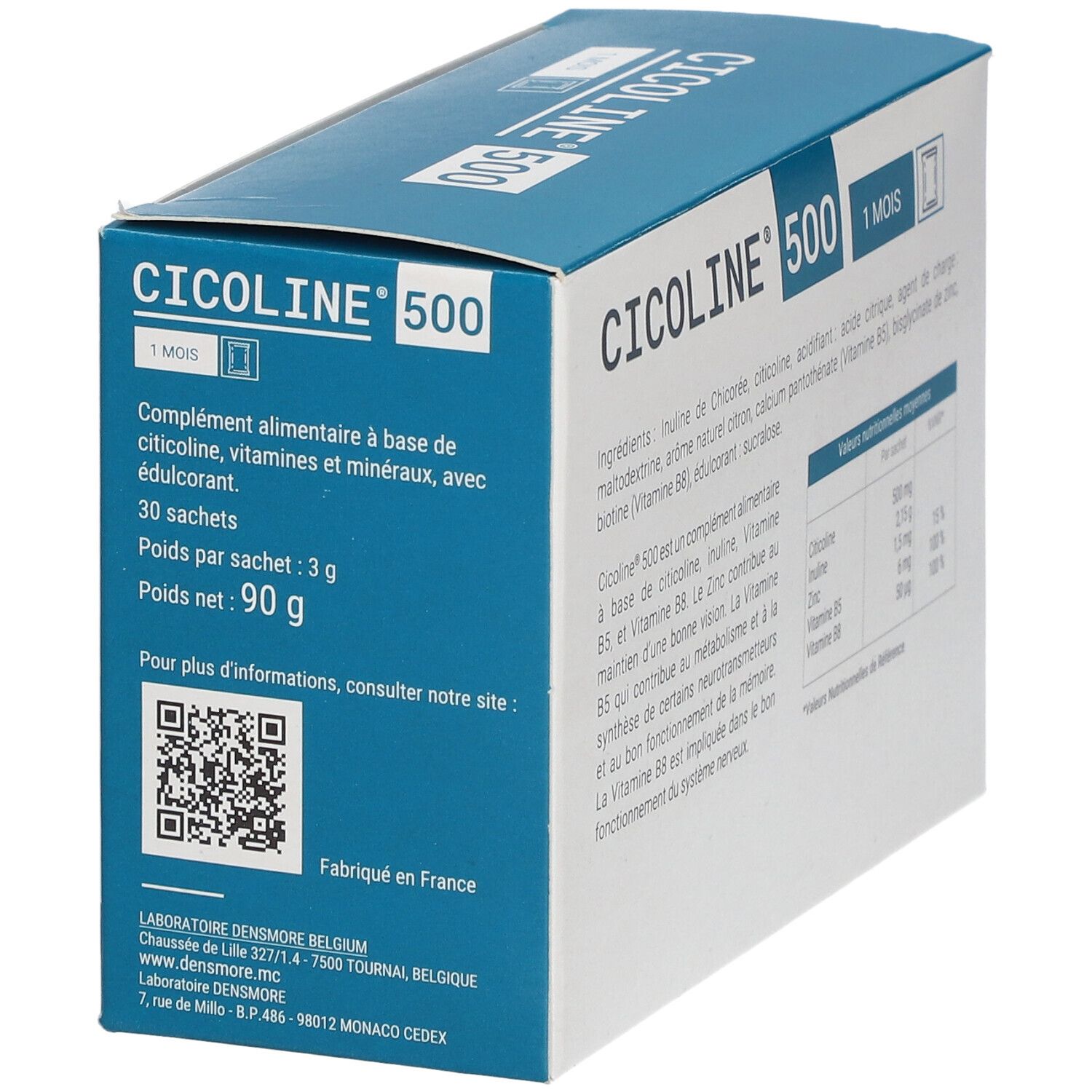 Cicoline® 500 30 pc(s) - Redcare Pharmacie