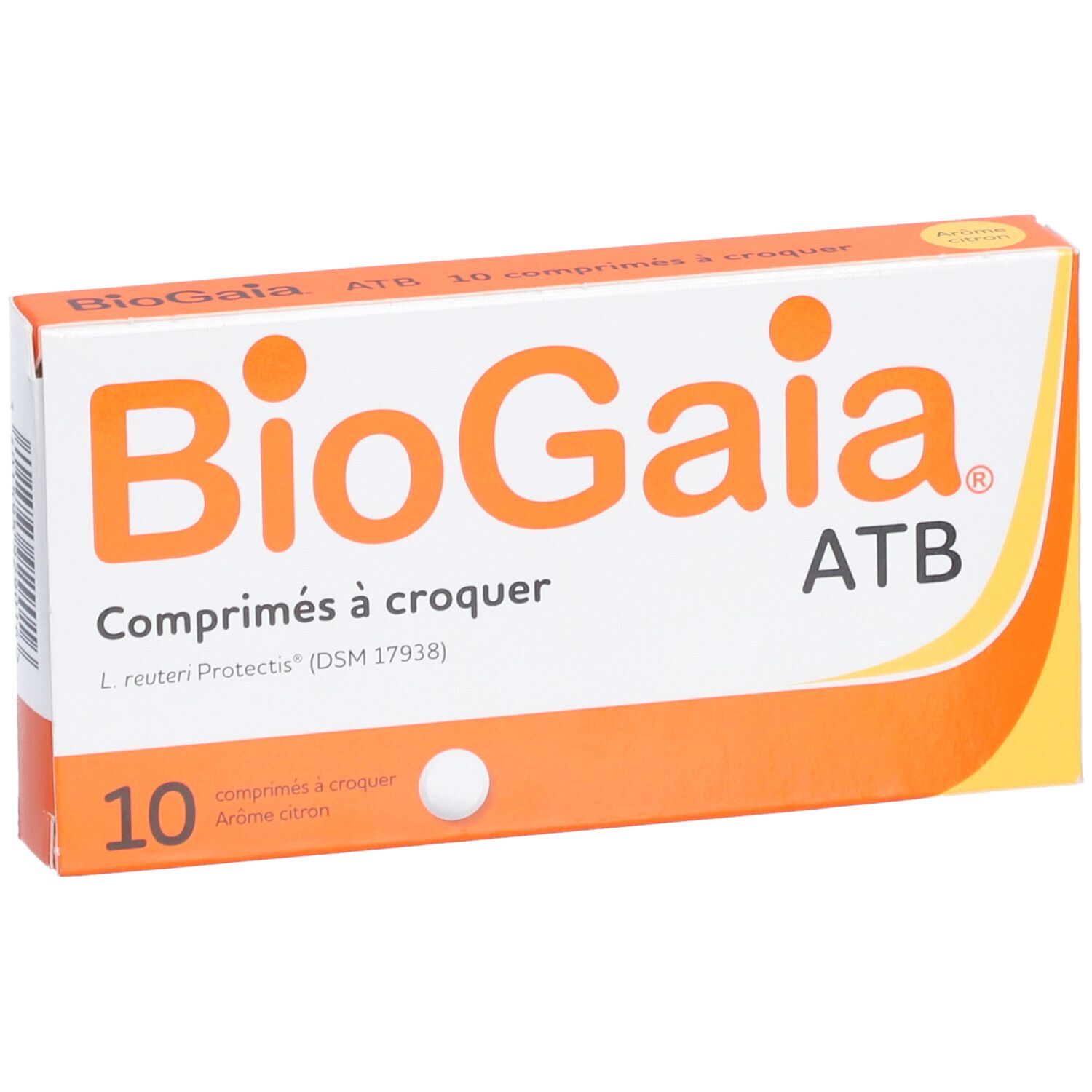 BIOGAIA ATB arôme citron - Comprimés à croquer 10 pc(s) - Redcare Pharmacie
