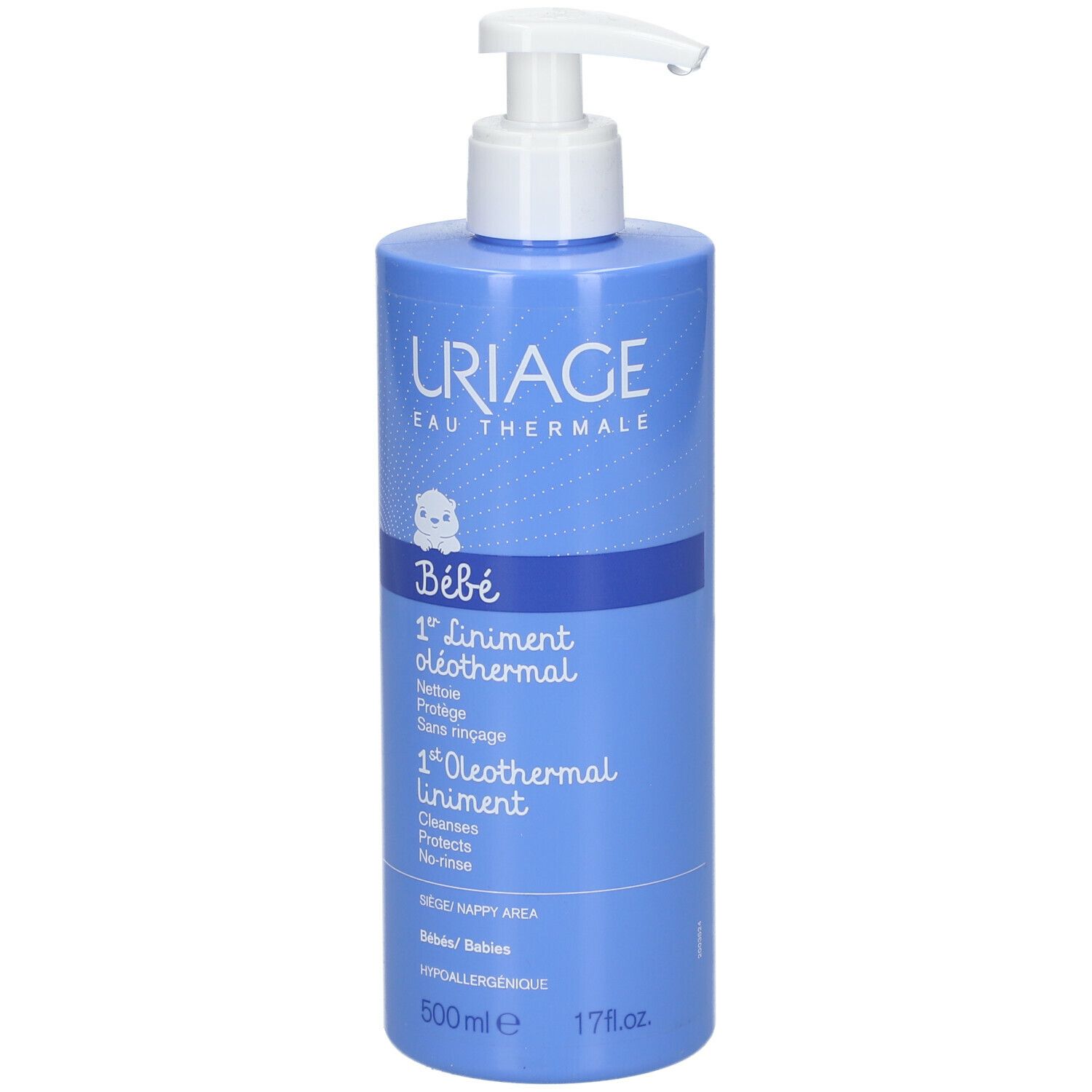 URIAGE Bébé Change 1er Liniment Oléothermal 500 ml - Redcare Pharmacie