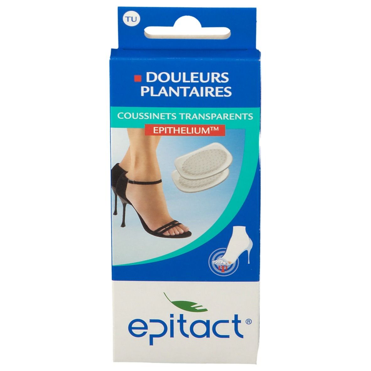 epitact® Douleurs plantaires coussinets transparents 1 pc(s) - Redcare ...