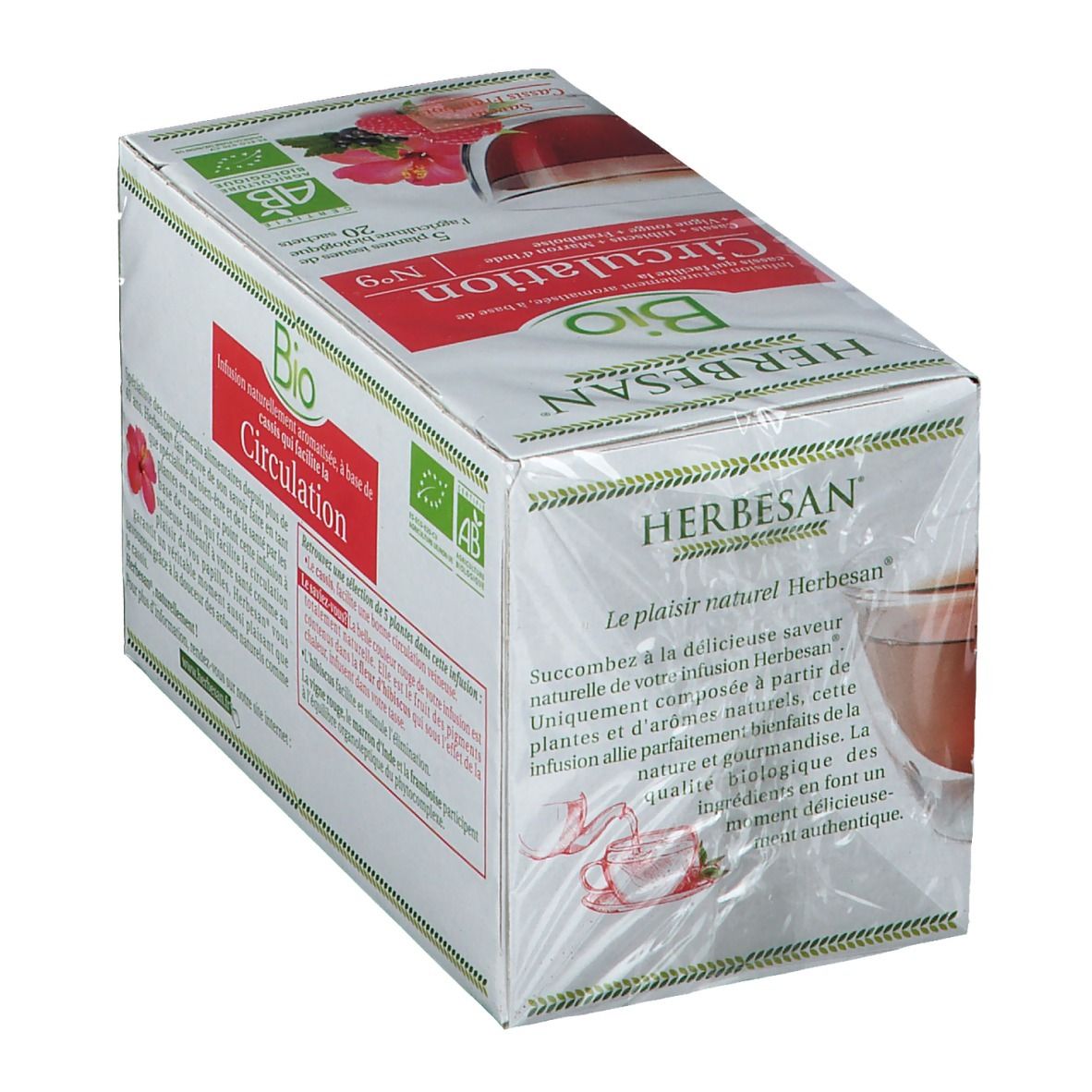 Herbesan® Infusion Cassis – Circulation Bio N° 9 20 pc(s) - Redcare Pharmacie