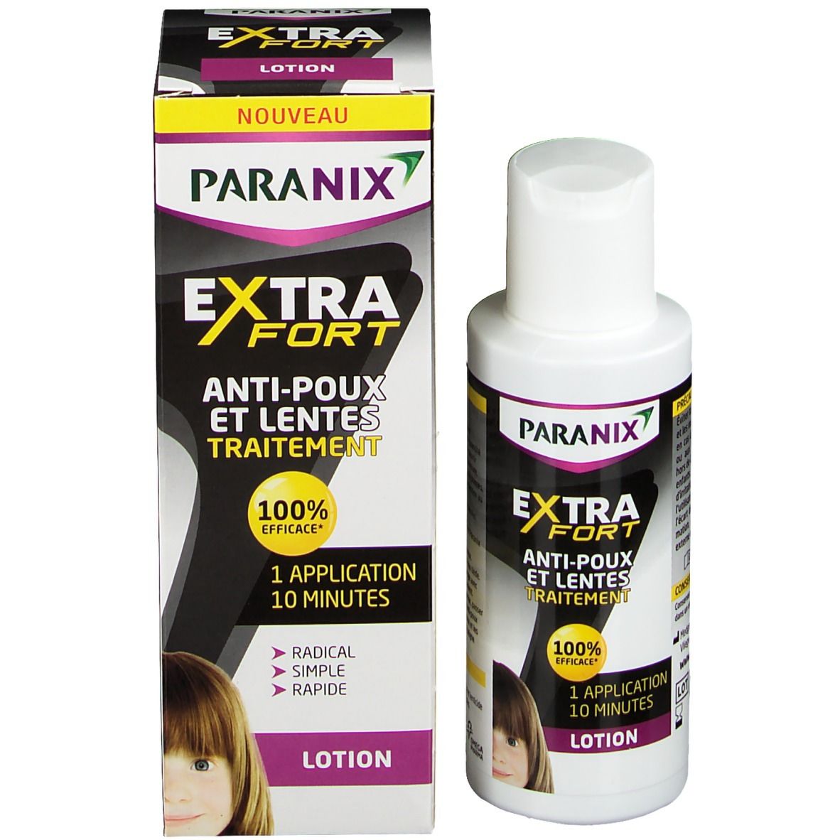 Paranix Extra Fort Lotion Anti-Poux et Lentes 100 ml 100 ml - Redcare ...