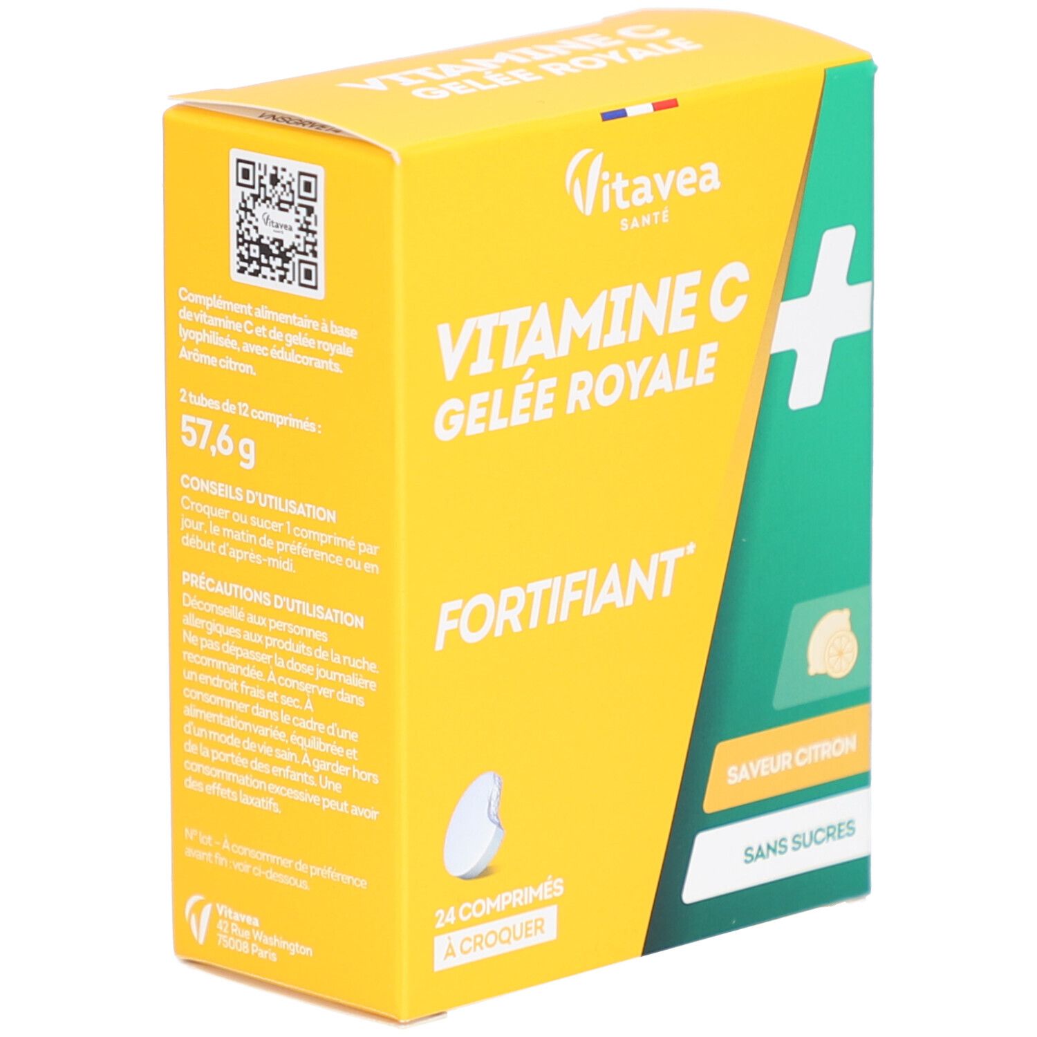 Nutrisanté FORTIFIANT Vitamine C + Gelée royale 2x12 pc(s) - Redcare ...
