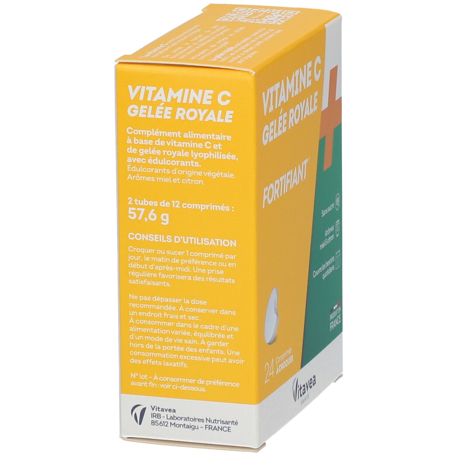 Nutrisanté FORTIFIANT Vitamine C + Gelée royale 2x12 pc(s) - Redcare ...