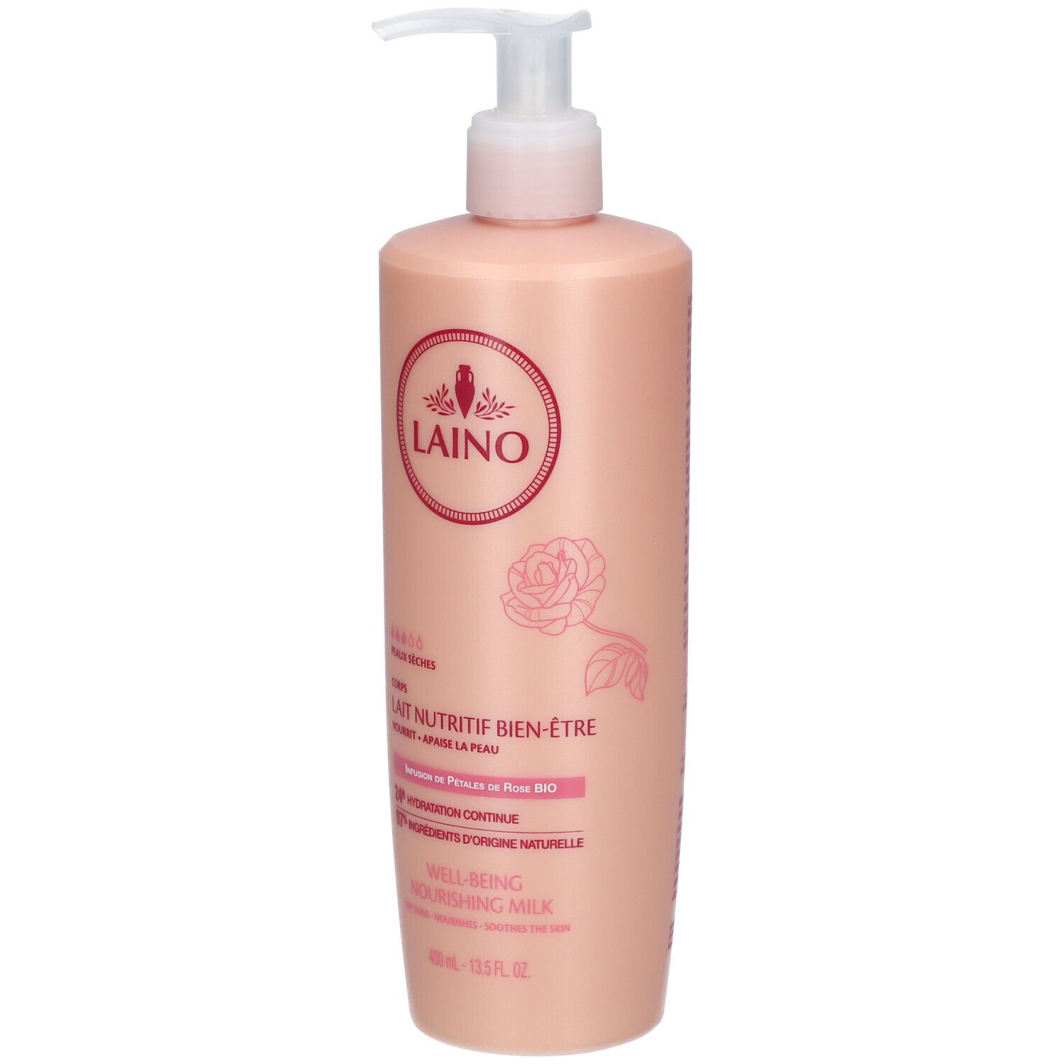 LAINO Lait nutritif bien-être 400 ml - Redcare Pharmacie