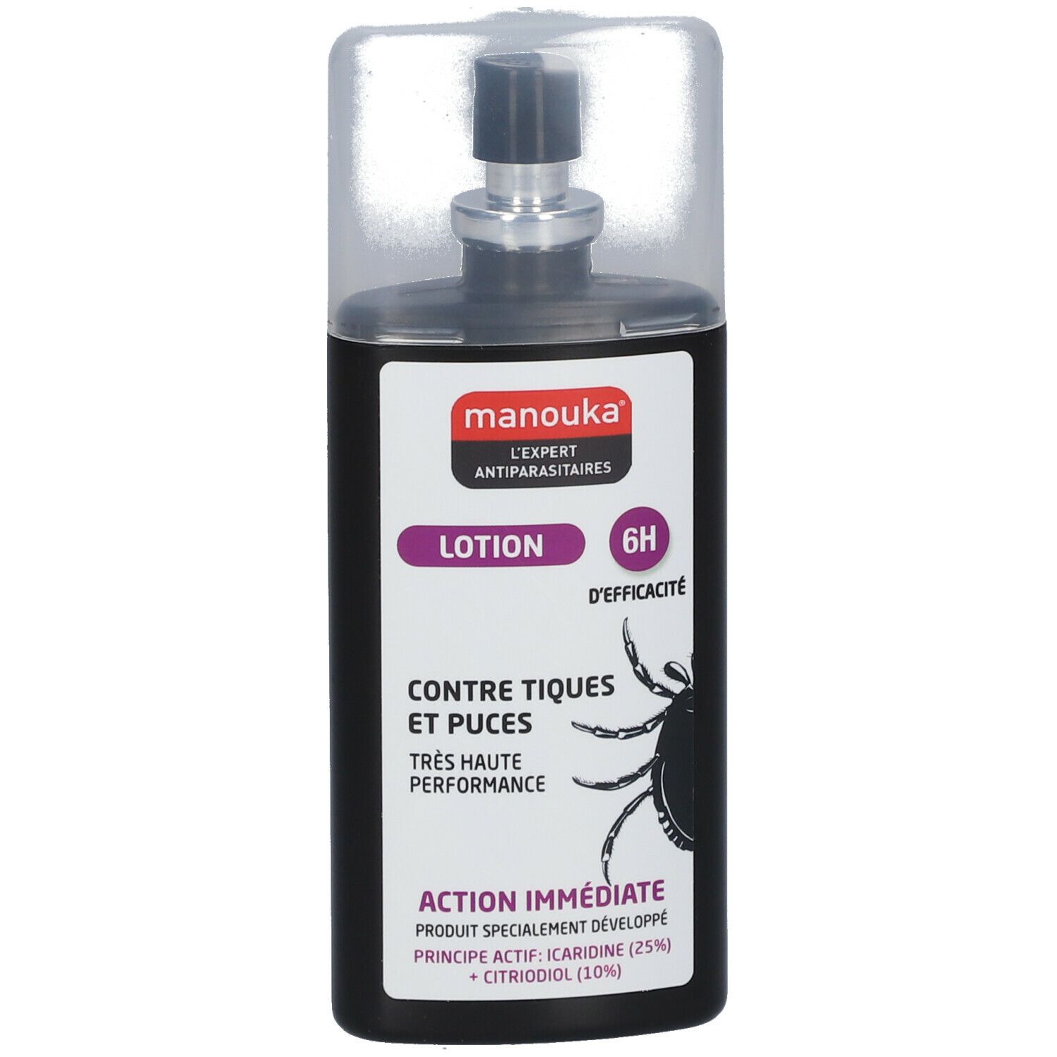 manouka® Lotion contre Tiques et Puces Spray 100 ml - Redcare Pharmacie