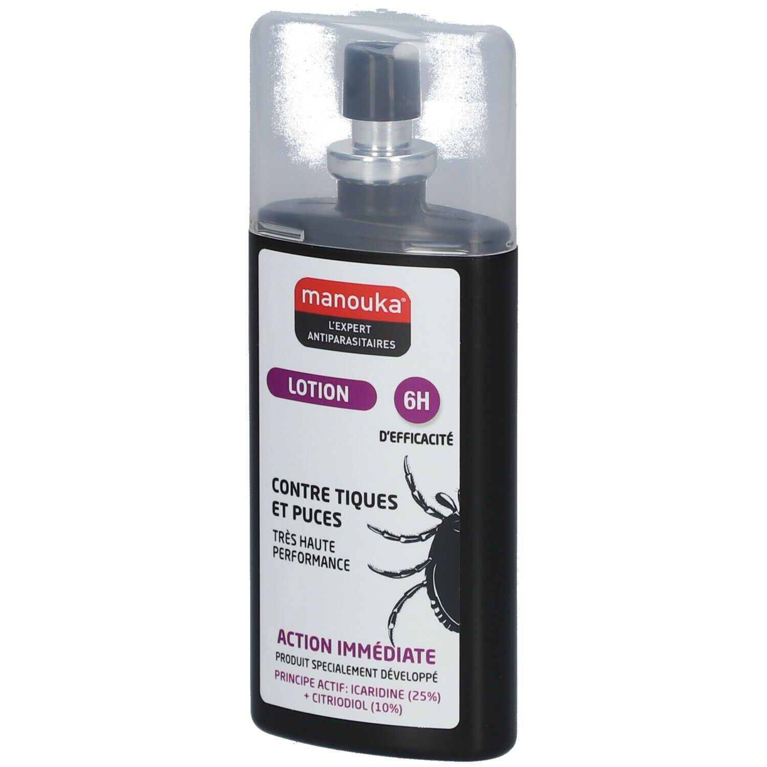 manouka® Lotion contre Tiques et Puces Spray 100 ml - Redcare Pharmacie