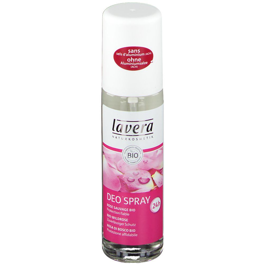 lavera Déo Spray à la Rose Sauvage bio 75 ml - Redcare Pharmacie