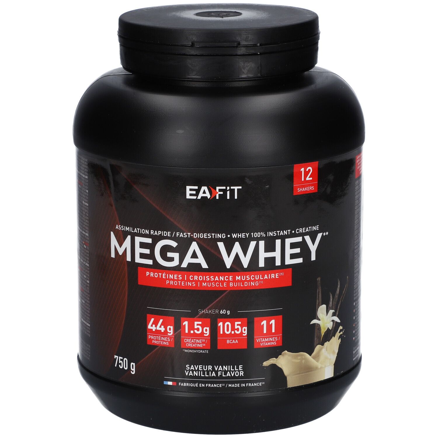 EA Fit Mega Whey® Vanille 750 g - Redcare Pharmacie