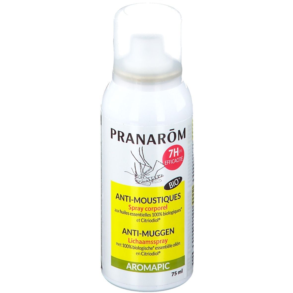 Pranarôm AROMAPIC Bio Spray Corporel - Anti-moustiques 75 ml - Redcare ...
