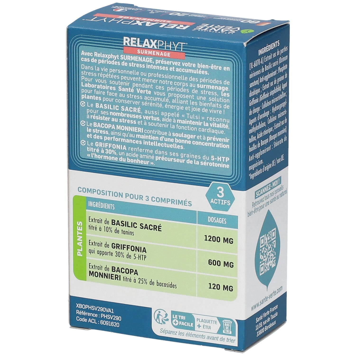 Santé Verte® SEROTISOL® Soulage* 60 pc(s) - Redcare Pharmacie