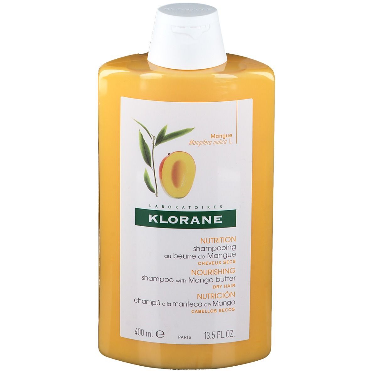KLORANE Shampooing au beurre de Mangue 400 ml - Redcare Pharmacie