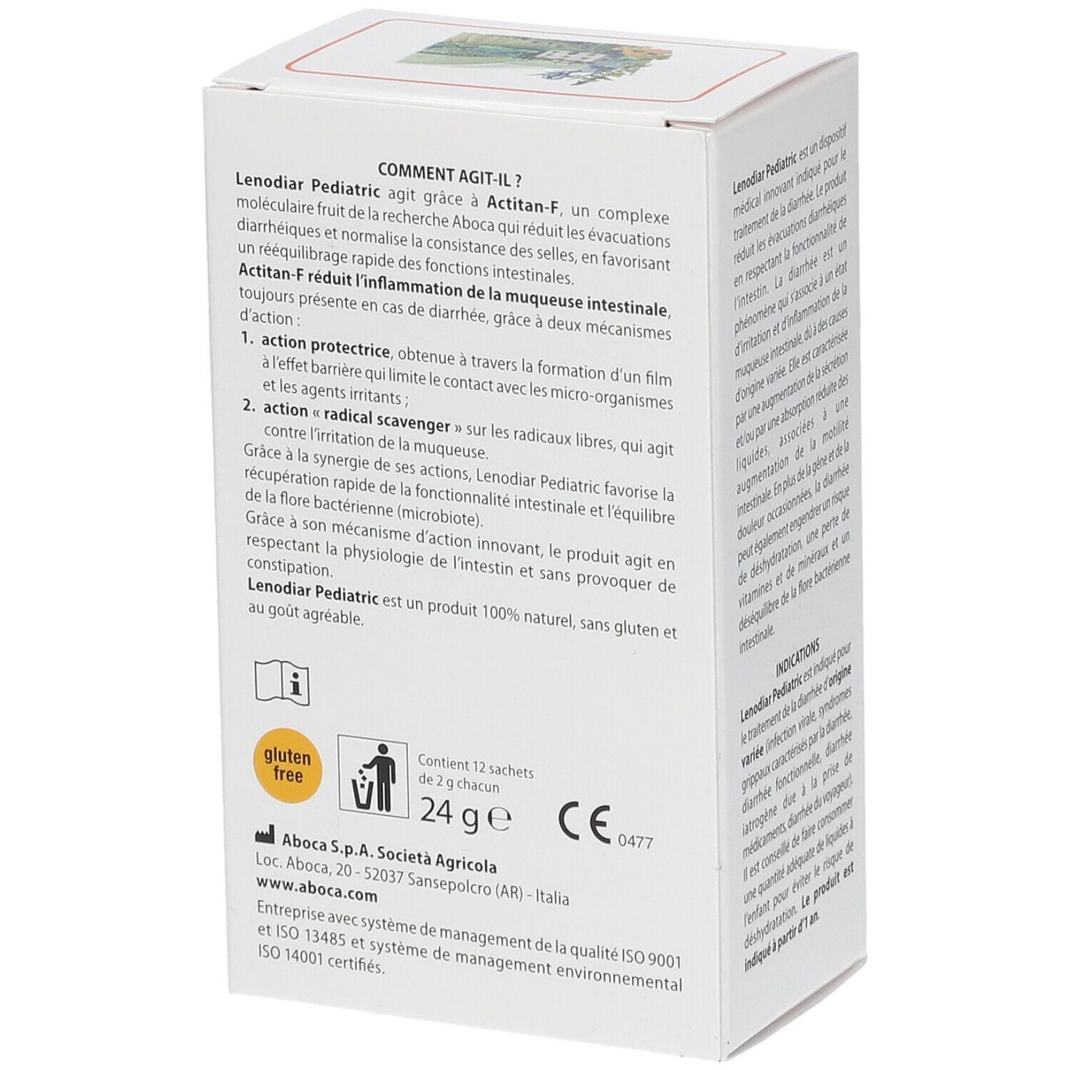 LENODIAR PEDIATRIC - 12 sachets de granulés 12 pc(s) - Redcare Pharmacie