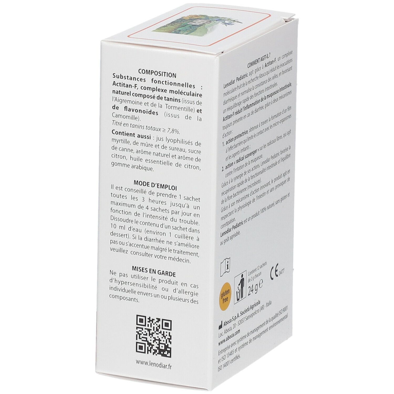 LENODIAR PEDIATRIC - 12 sachets de granulés 12 pc(s) - Redcare Pharmacie