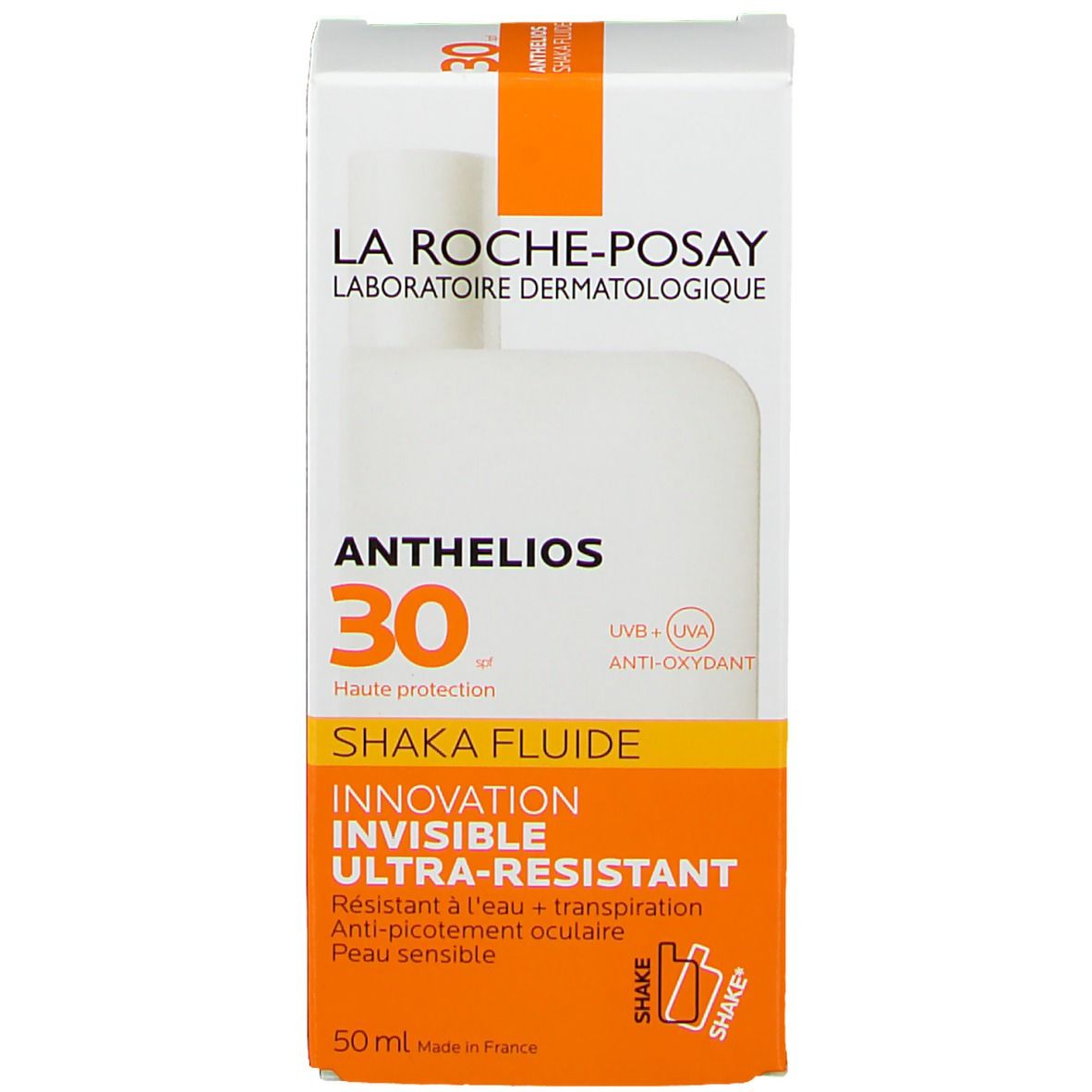 LA ROCHE POSAY Anthelios Shaka Fluide SPF 30 avec parfum 50 ml ...