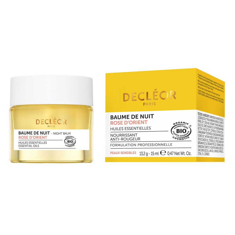 Decléor ROSE D'ORIENT Baume de Nuit 15ml 15 ml - Redcare Pharmacie