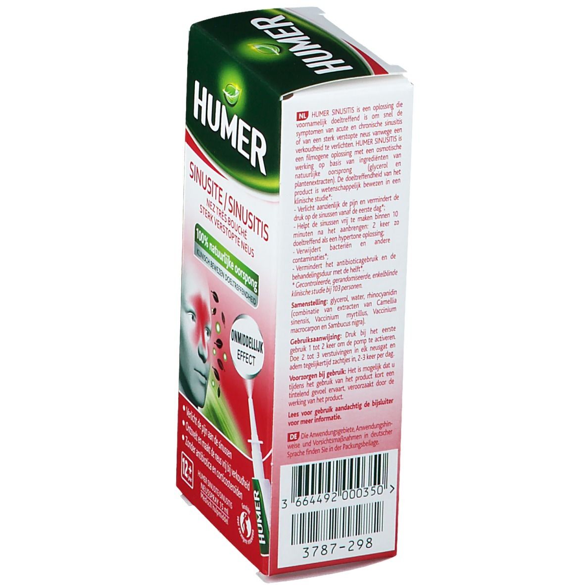 Humer Sinusite 15 ml - Redcare Pharmacie