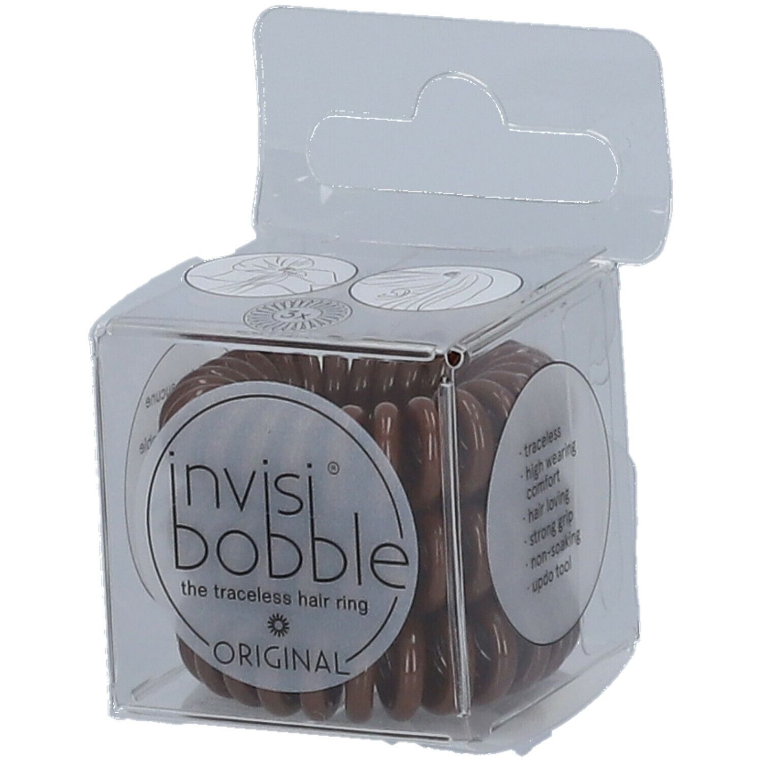 invisibobble® ORIGINAL Pretzel Brown 3 pc(s) - Redcare Pharmacie