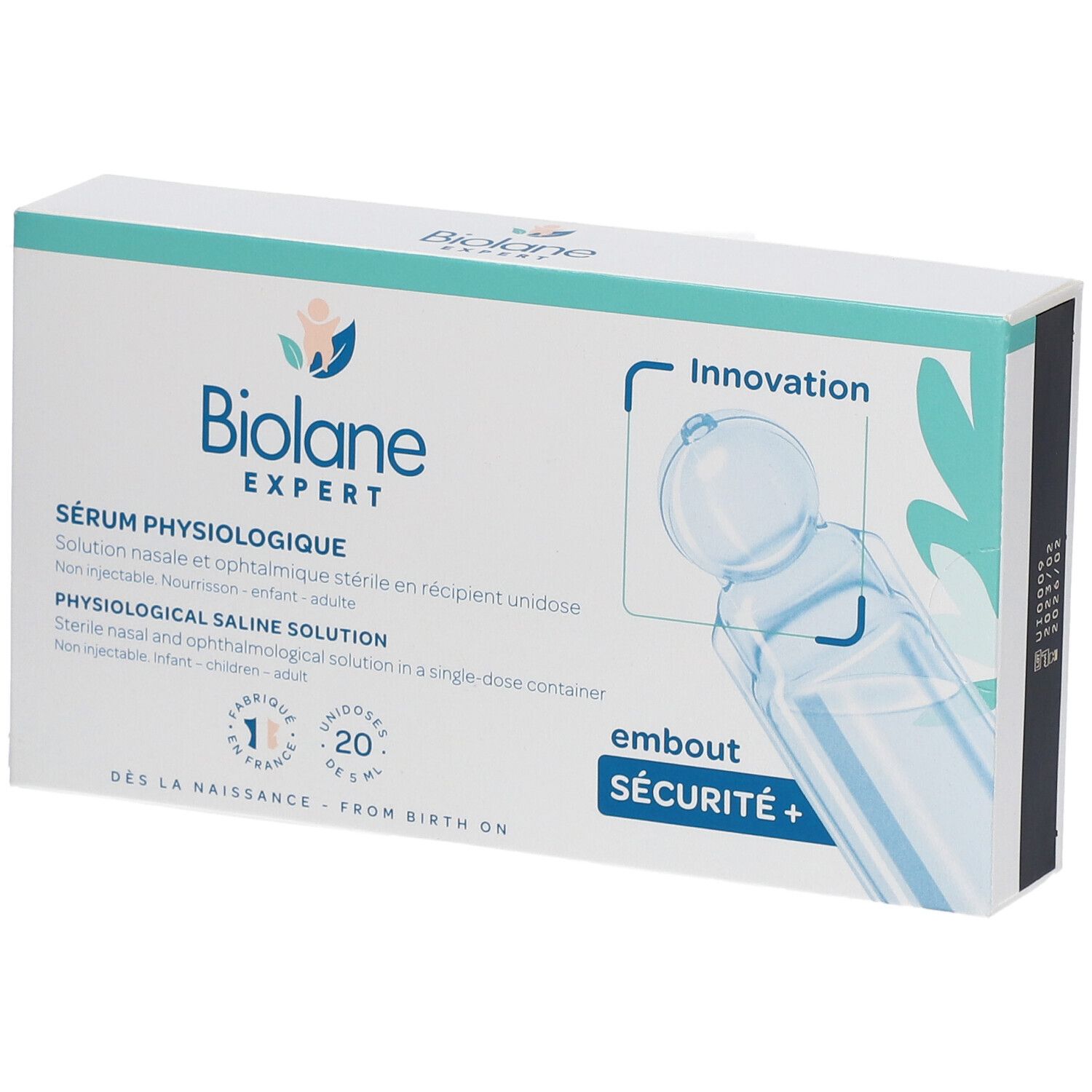 Biolane Expert - Sérum Physiologique - Solution nasale stérile - 20 ...