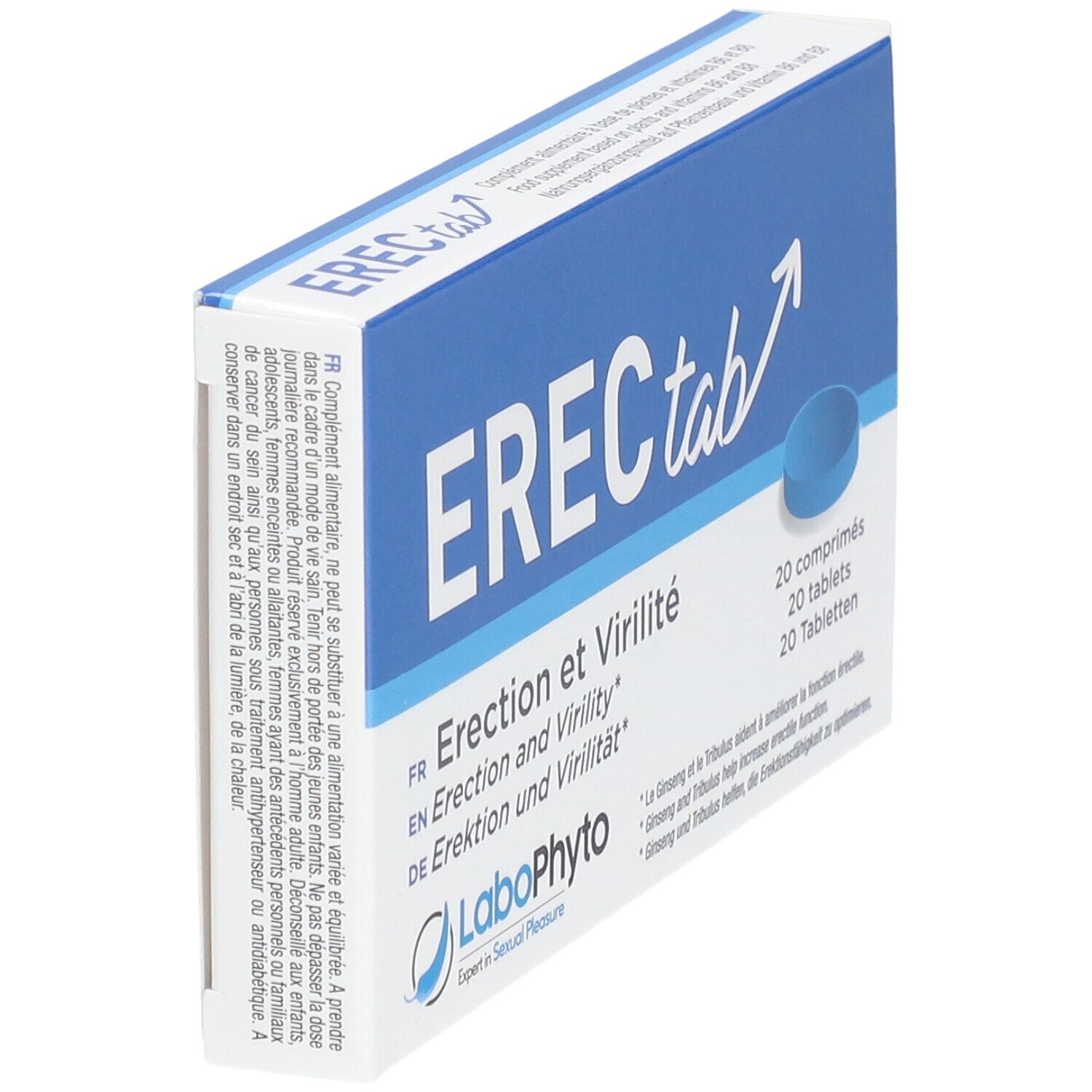 LABOPHYTO Erectab 15 g - Redcare Pharmacie