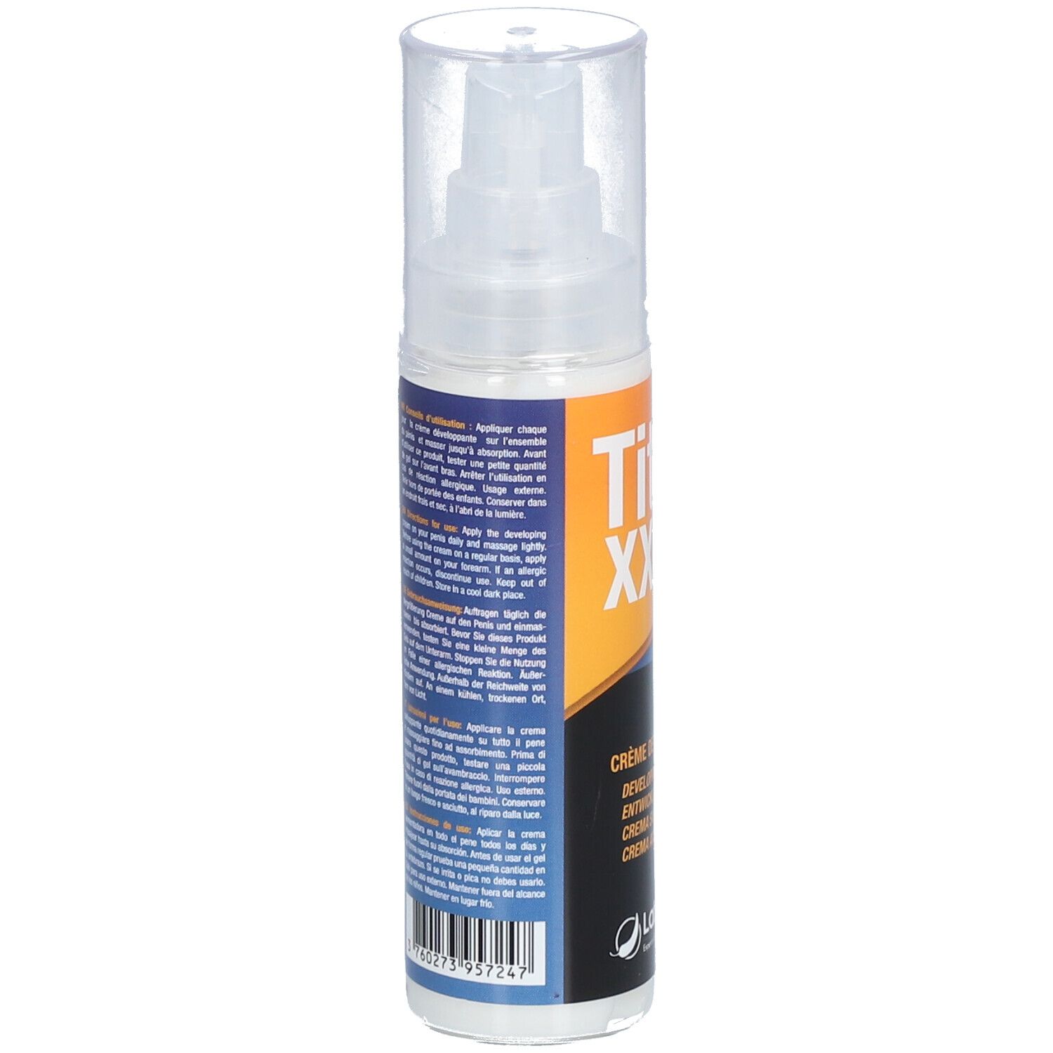 Titan XXL CRÈME DÉVELOPPANTE 60 ml - Redcare Pharmacie