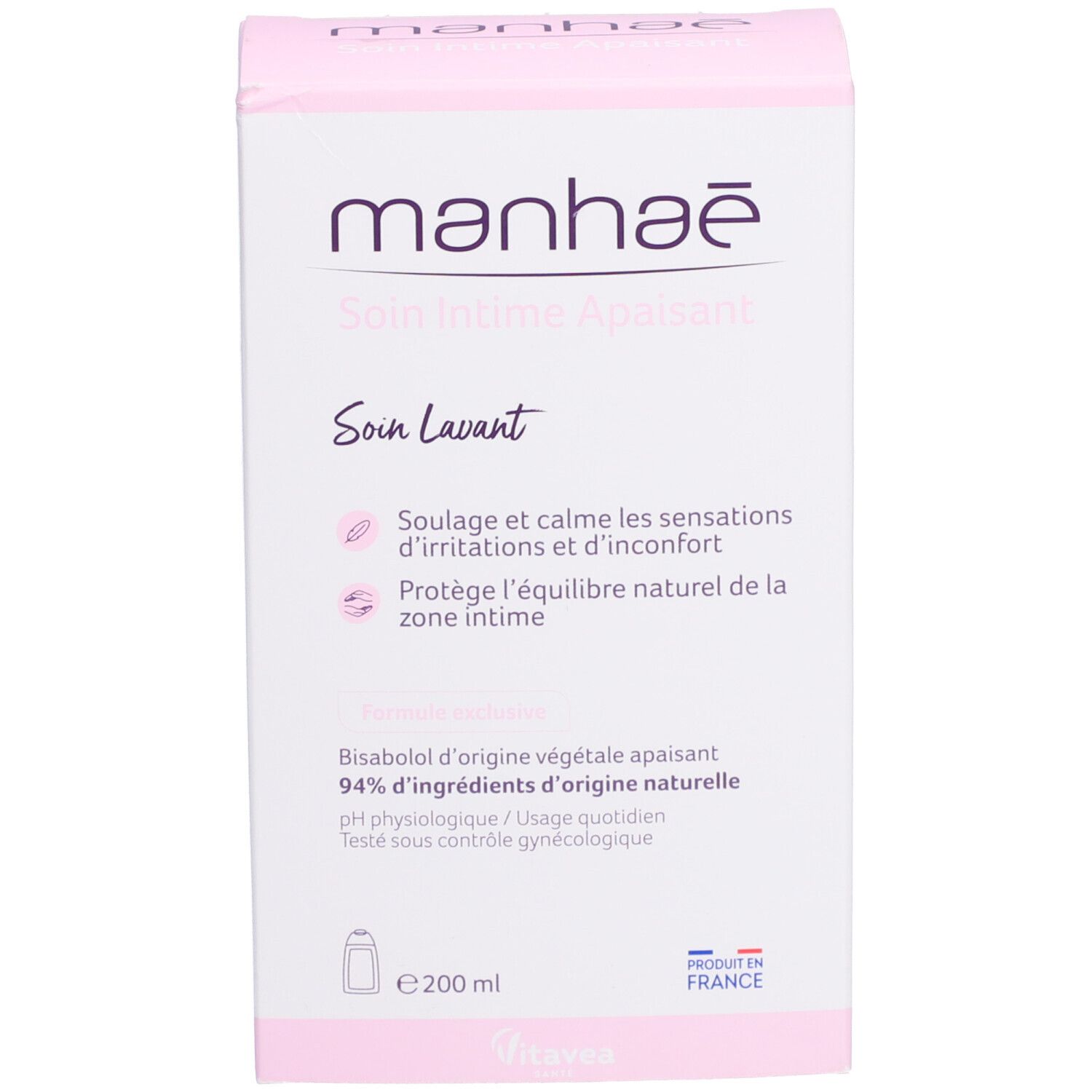 manhaé Soin Intime Soin Lavant Apaisant 200 ml - Redcare Pharmacie manhaé Soin Intime Soin Lavant Apaisant 200 ml - Redcare Pharmacie