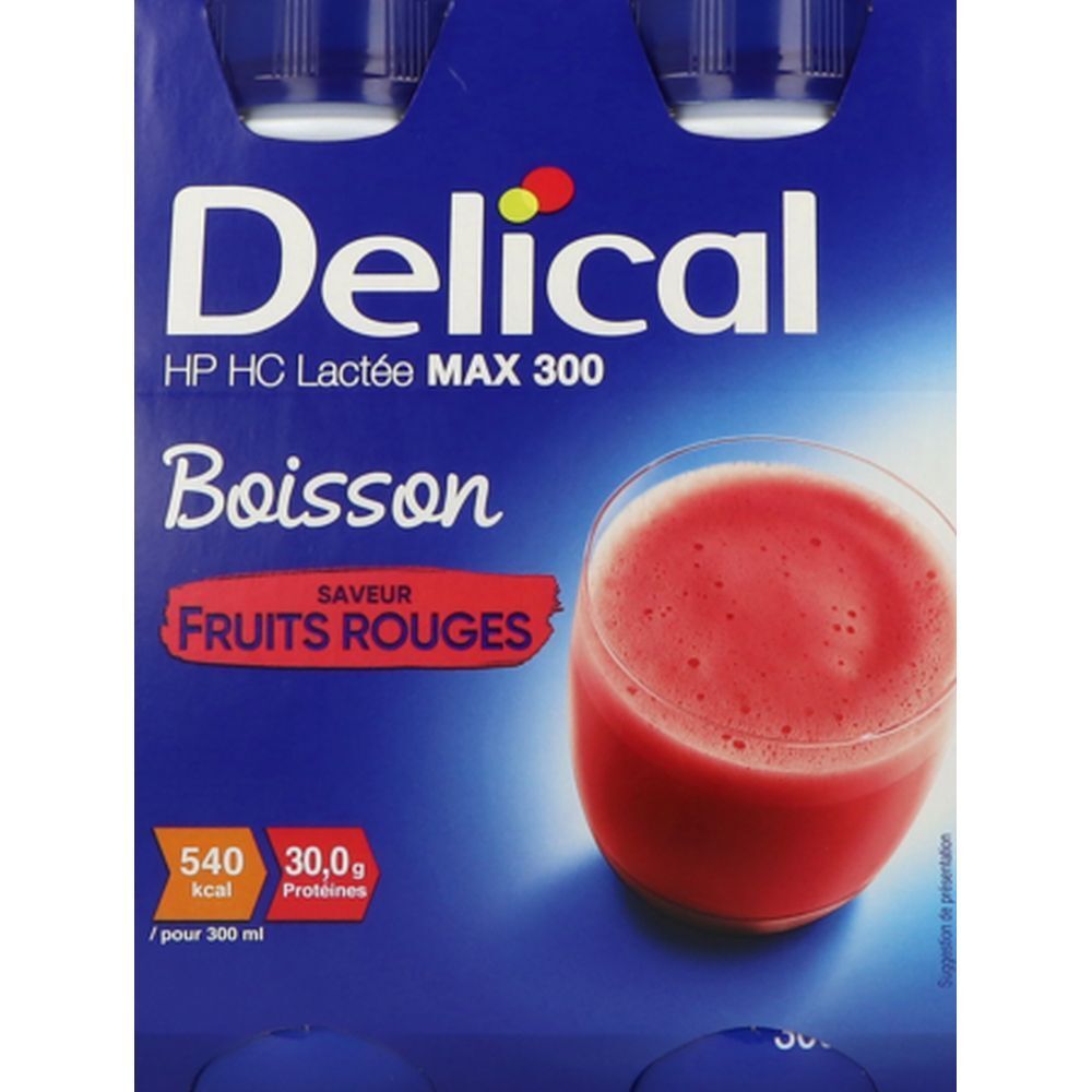 Delical Boisson Lactée HP HC Max 300 , Denrée alimentaire destinée à ...
