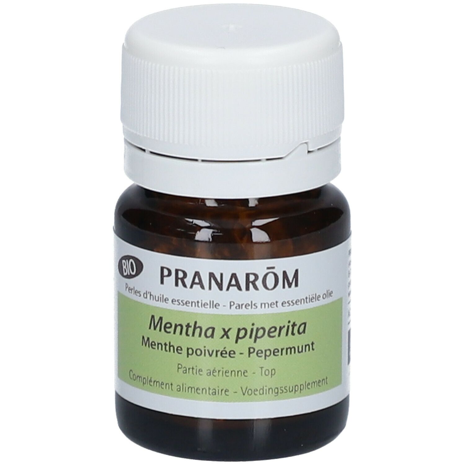 Pranarôm Perles d'huile essentielle Menthe Poivrée Bio 60 pc(s ...