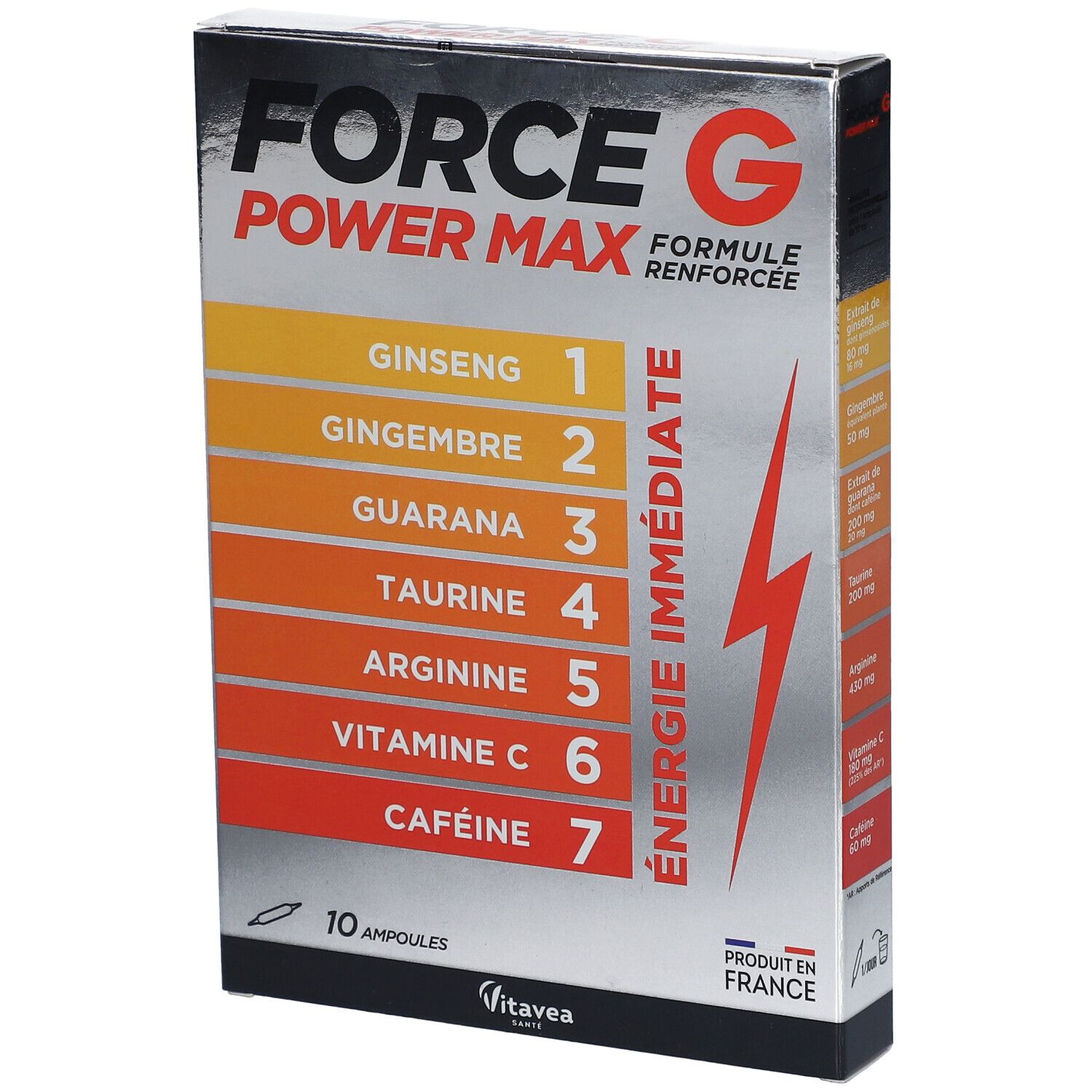 FORCE G Power Max 10 pc(s) - Redcare Pharmacie