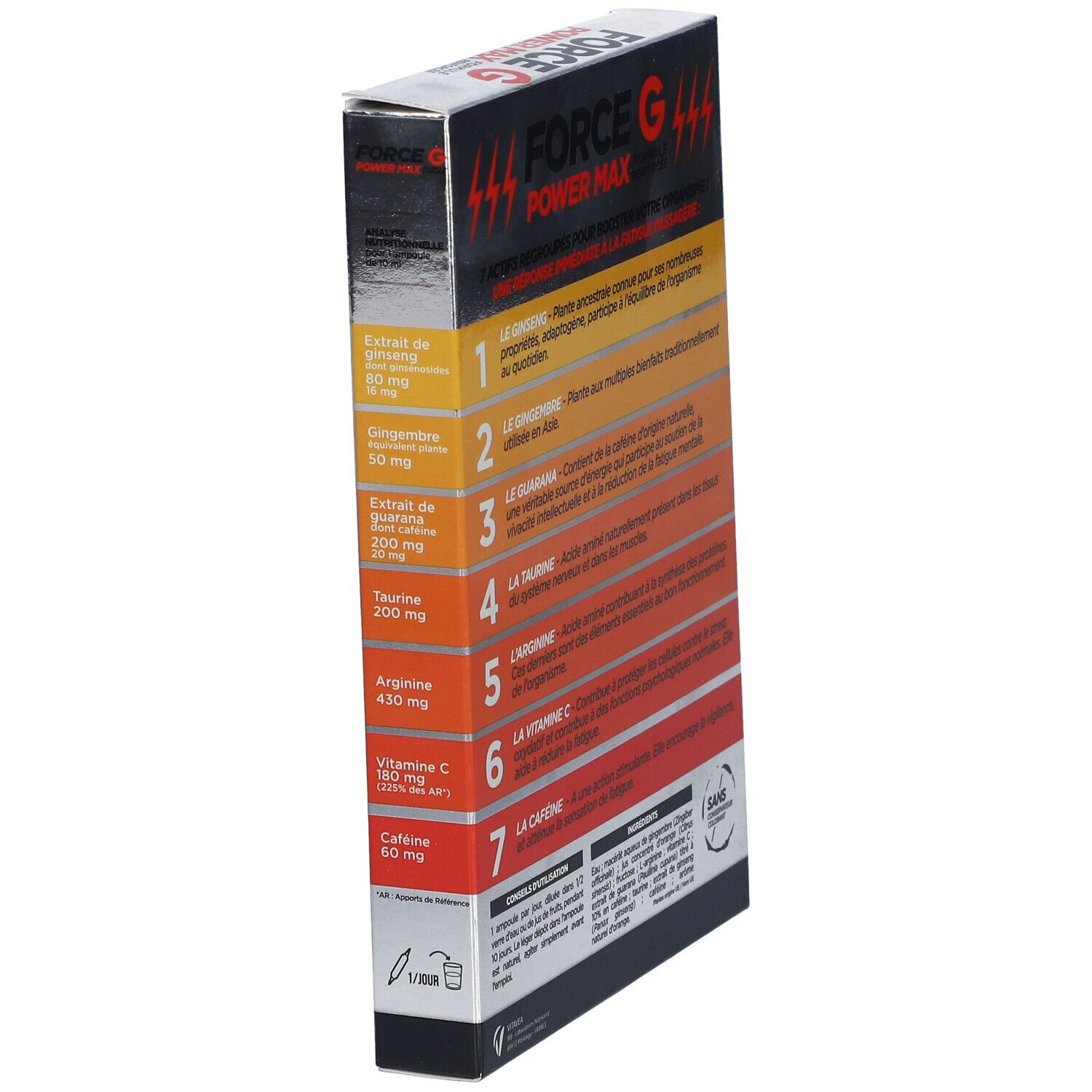 FORCE G Power Max 10 pc(s) - Redcare Pharmacie