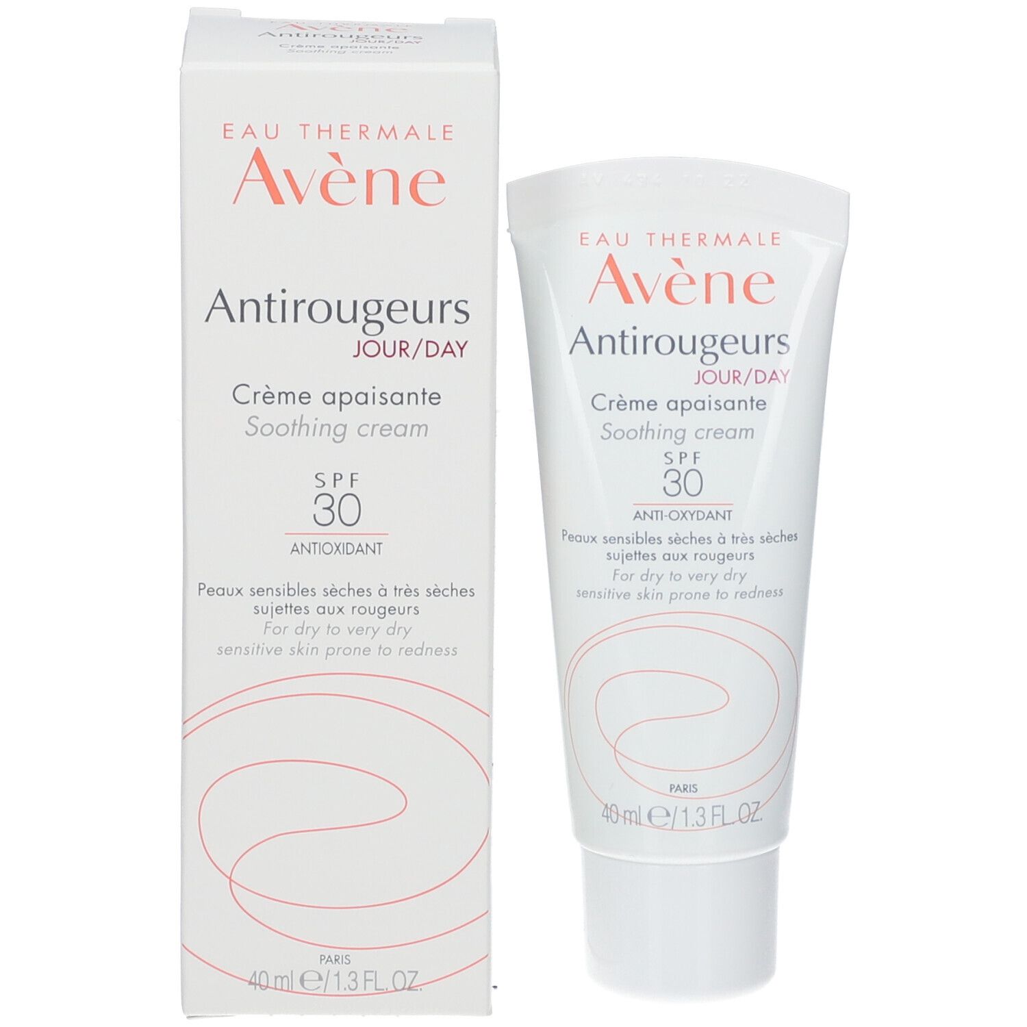 Avène Antirougeurs JOUR Crème apaisante SPF 30 40 ml - Redcare Pharmacie